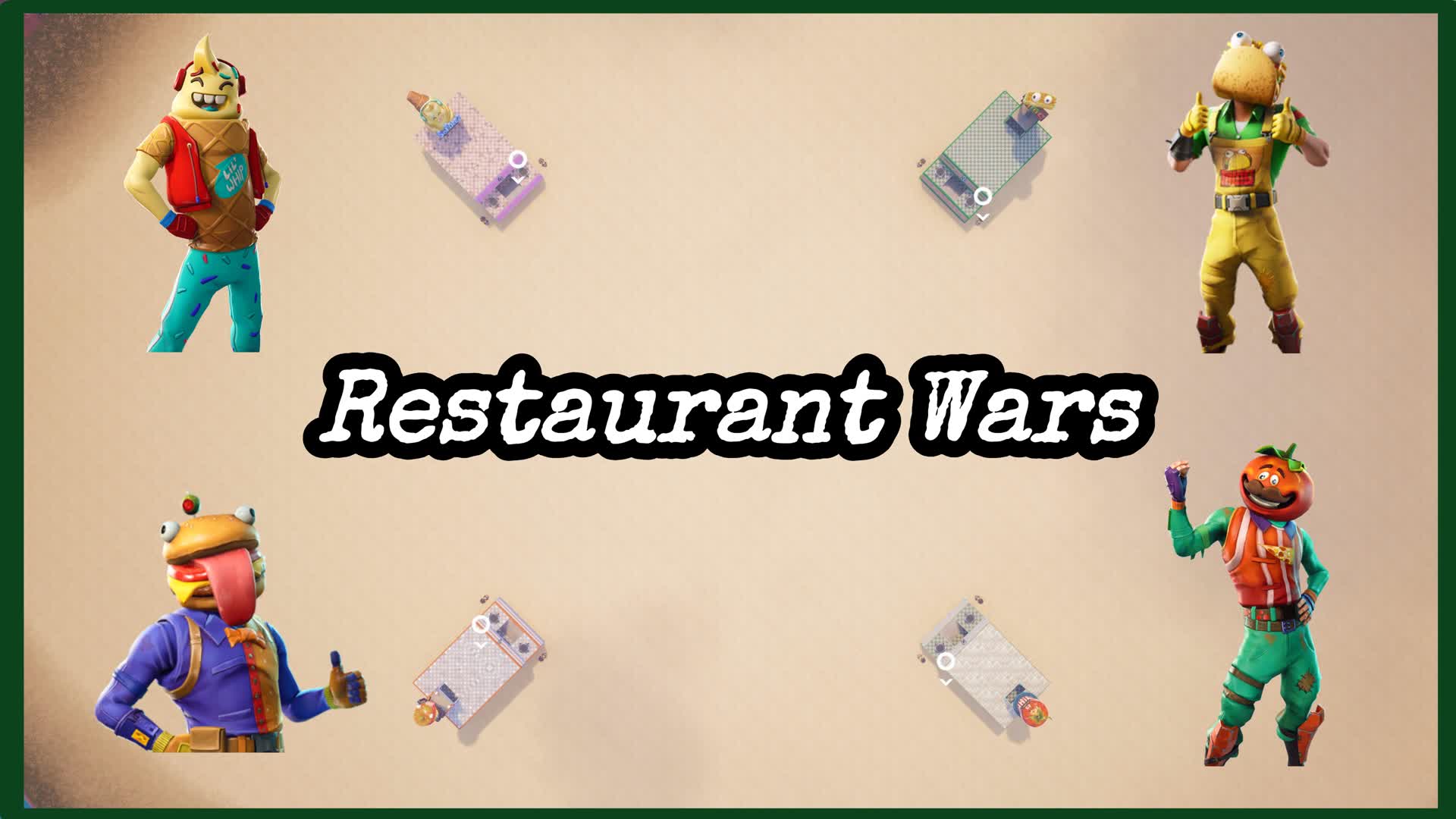 RESTAURANT WARS 5288-4090-4668 by ctc_darkko - Fortnite Creative Map ...