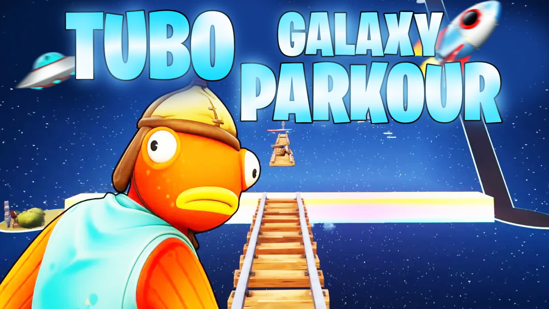 🌀TUBO GALAXY PARKOUR🌀- EASY 0275-5019-6903 by tubogames - Fortnite