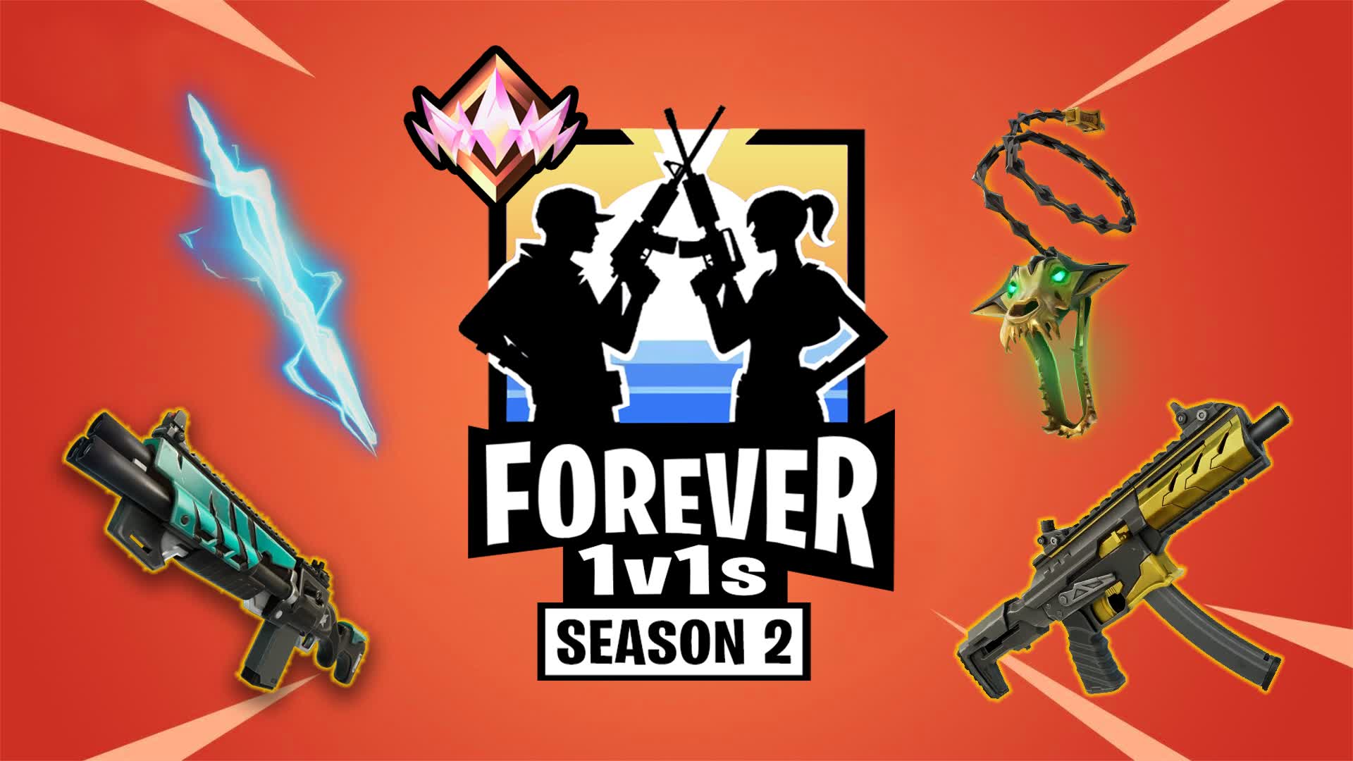 Forever 1v1 Ch5s2🥇 8919-7963-3667 by updated - Fortnite Creative Map ...