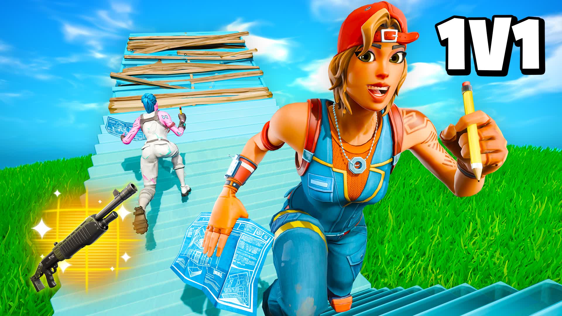 Grass Fight 1v1 7133-6168-1911 by robloxgames - Fortnite Creative Map ...