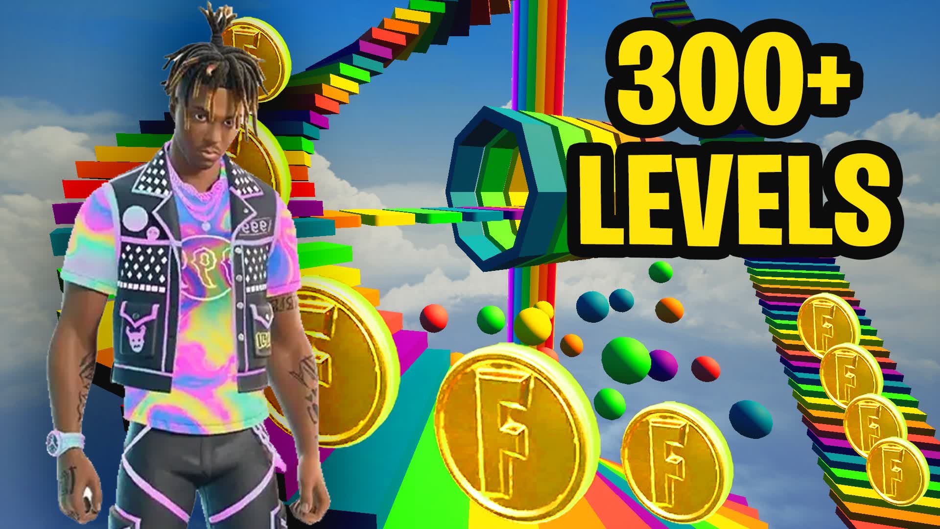 👑MEGA COIN OBBY 8487-9011-4714 من ابتكار hanuta7 - Fortnite