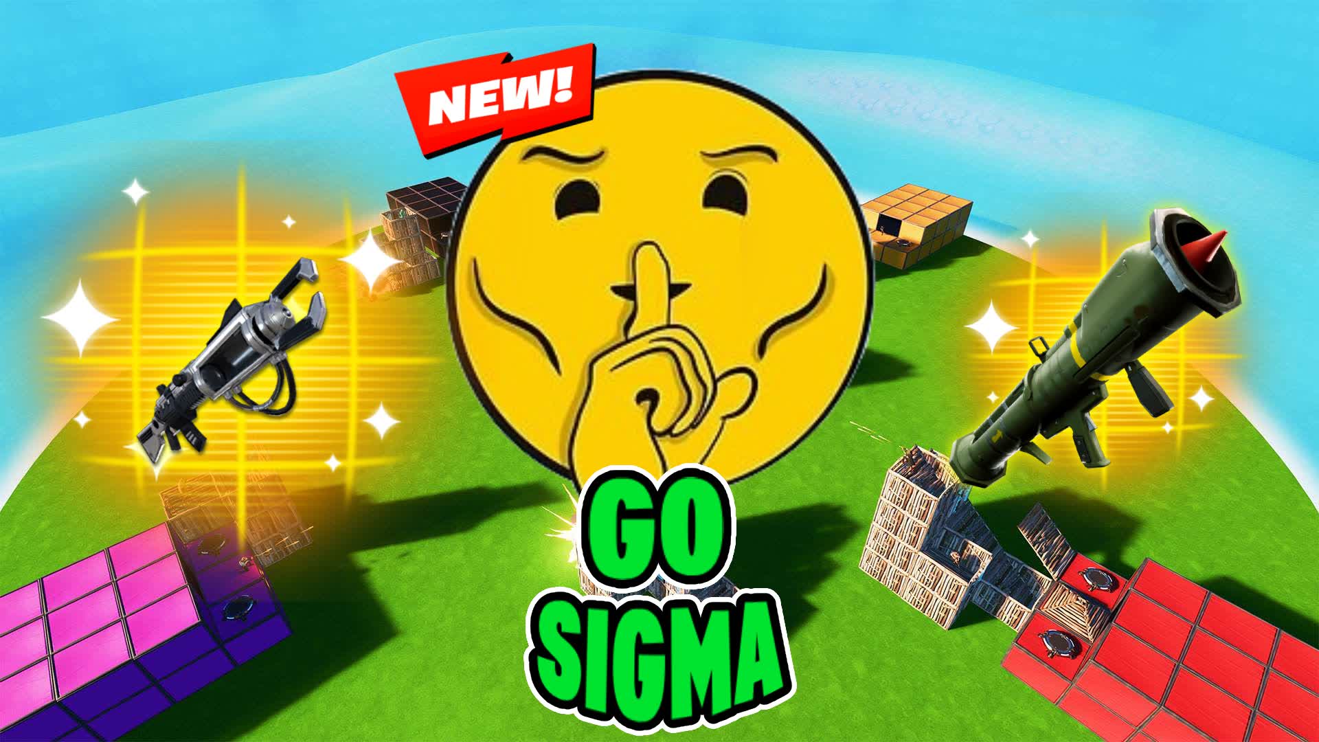 🐐 GO SIGMA! Brainrot Zone Wars 🌀 5295-1111-7900 by exr1y - Fortnite Creative Map Code - Fortnite.GG