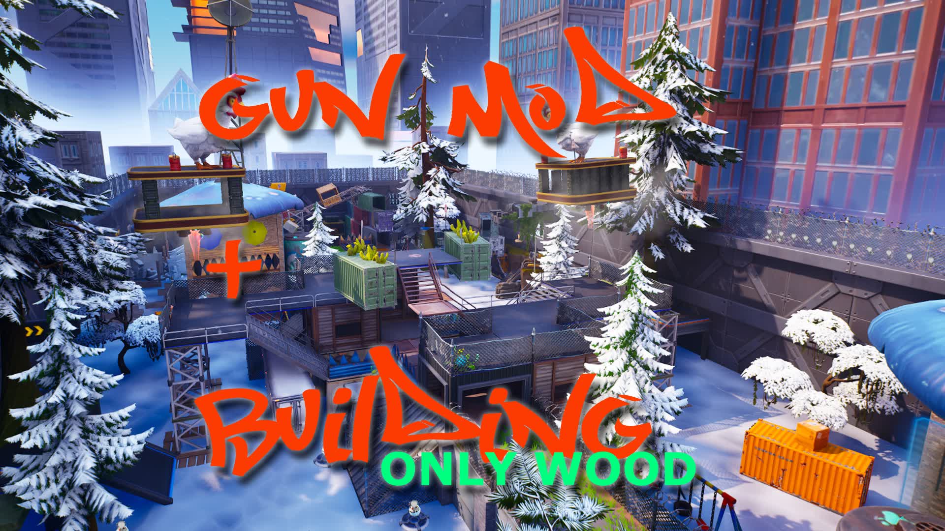 GUN MOD+BUILDING(only wood) 6473-8979-4534 by kotstoboy_dev - Fortnite ...