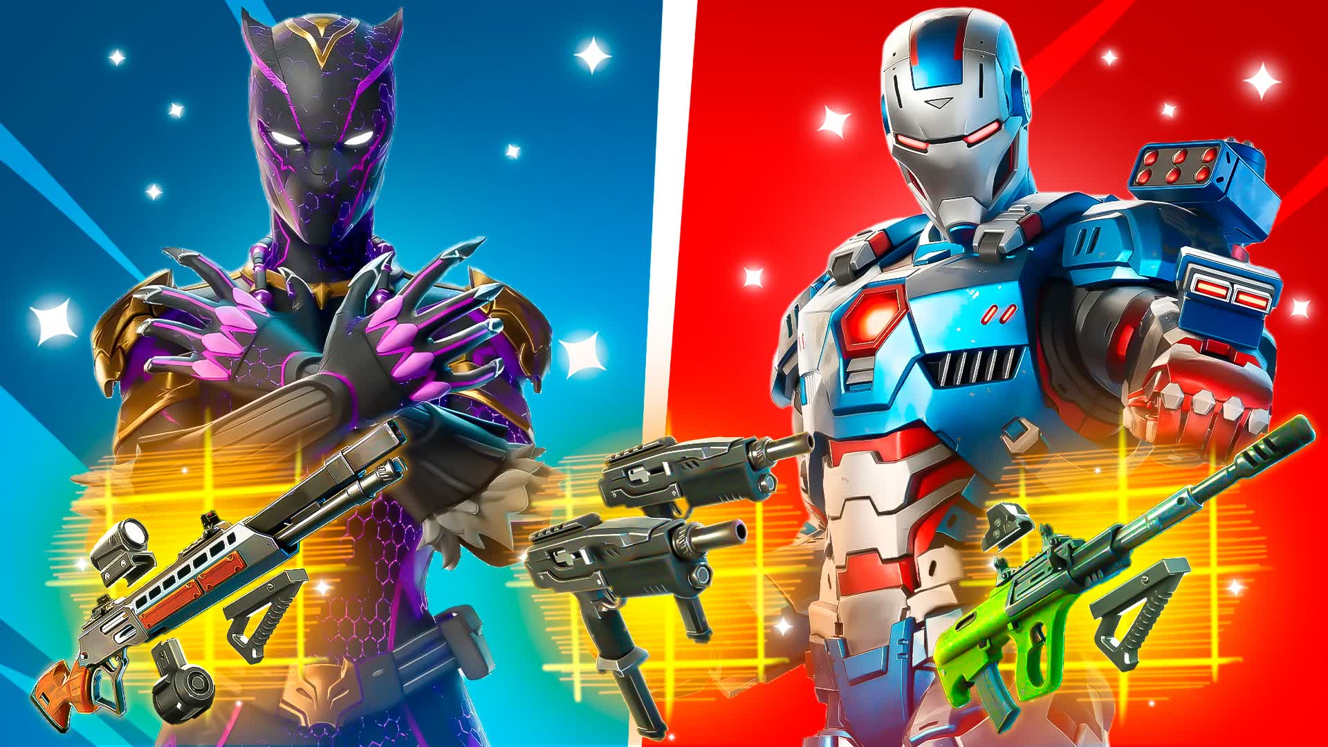 🚀MEGA RED VS BLUE⭐ GUN GAME ONE SHOT 2112-9480-0959 by motionmaps ...