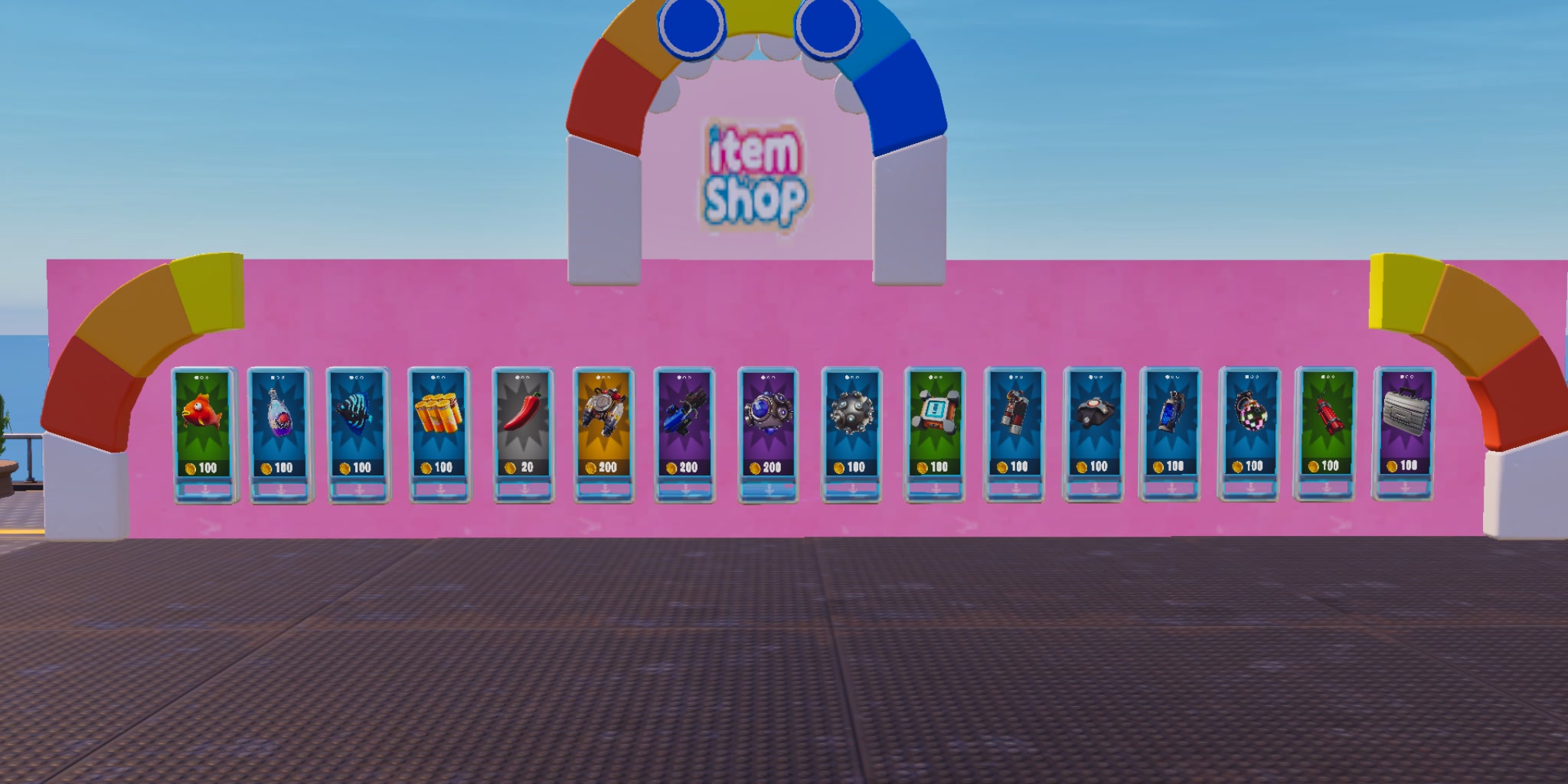 the alpha : Gun Game 2911-2111-8944 by yuutya - Fortnite Creative Map ...