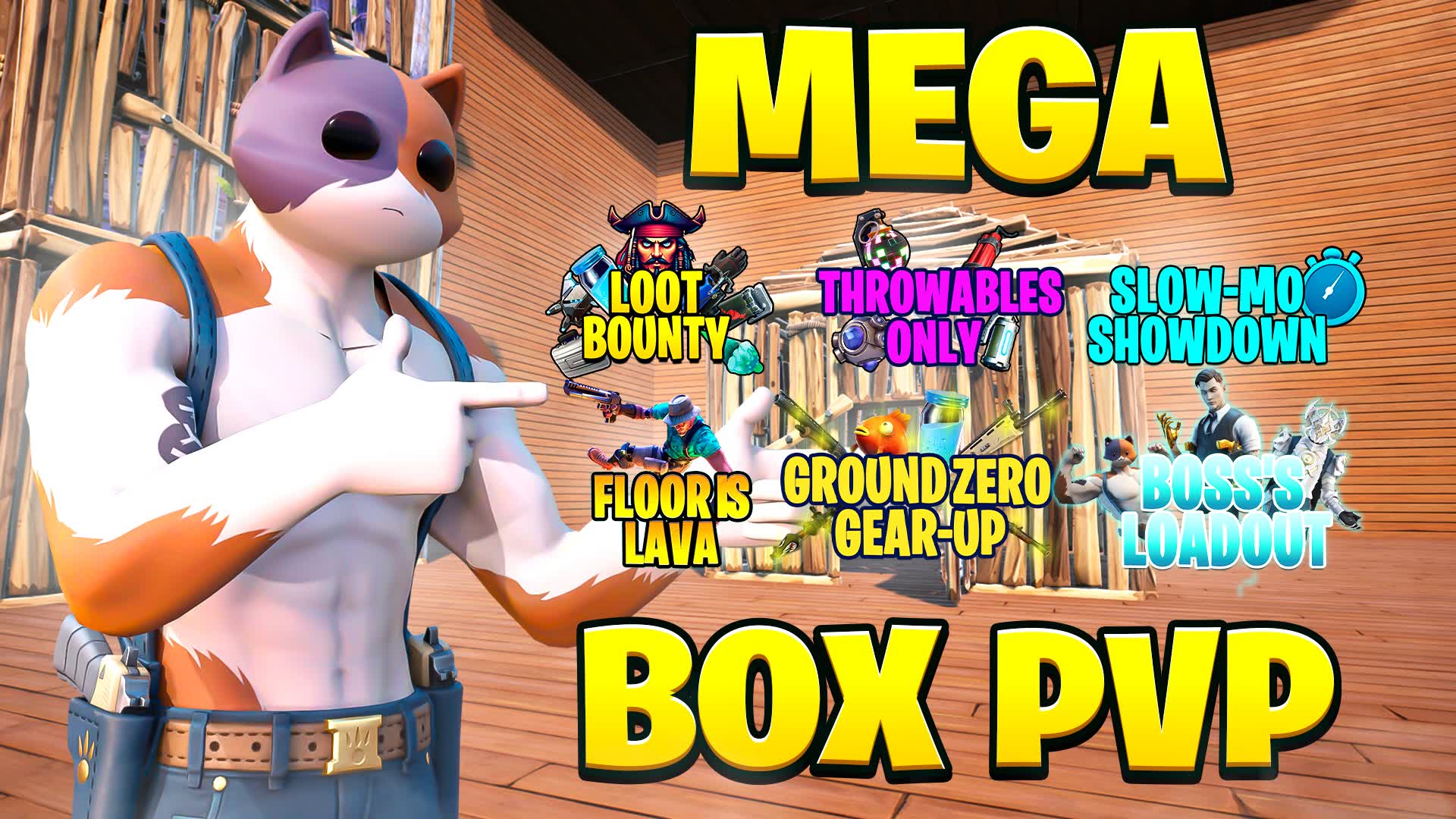 🚀MEGA BOXPVP📦 1844-3552-0263 by whaley - Fortnite Creative Map Code ...