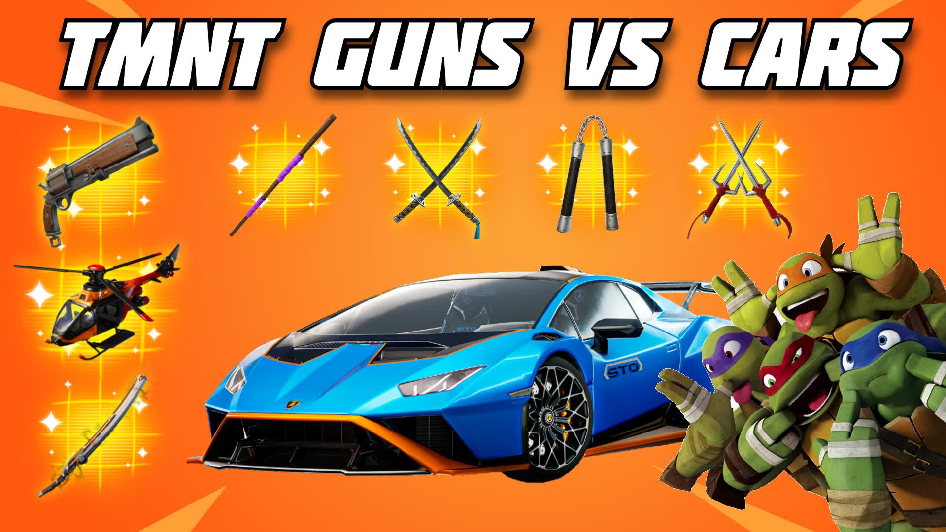 TMNT - GUNS VS CARS HERO FFA ⭐️ 0842-2860-8702 by philip2w - Fortnite ...