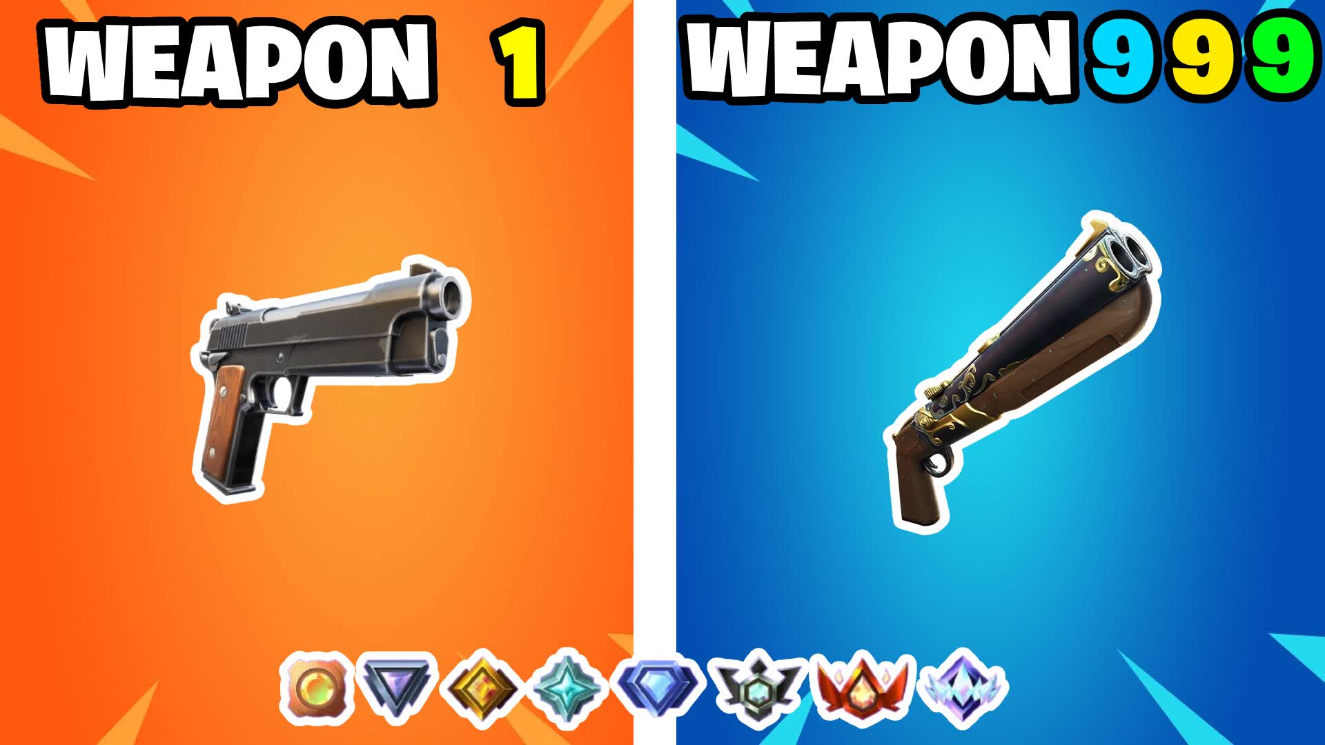 Tilted Multiverse Ranked Gun Game FFA 1750-7401-4017 by ecrrz ...