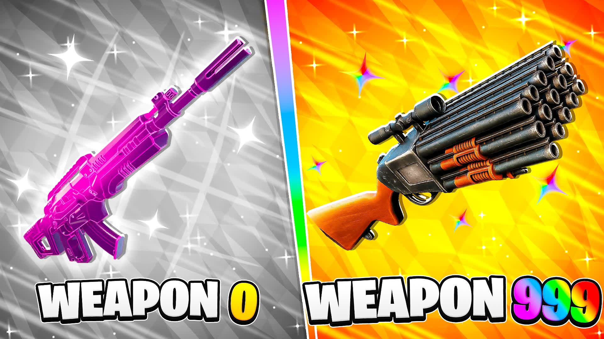 ⭐️CHAOS MEME🔫GUN GAME🎯ONE SHOT BOTS 1006-9788-6206 by jakoz - Fortnite