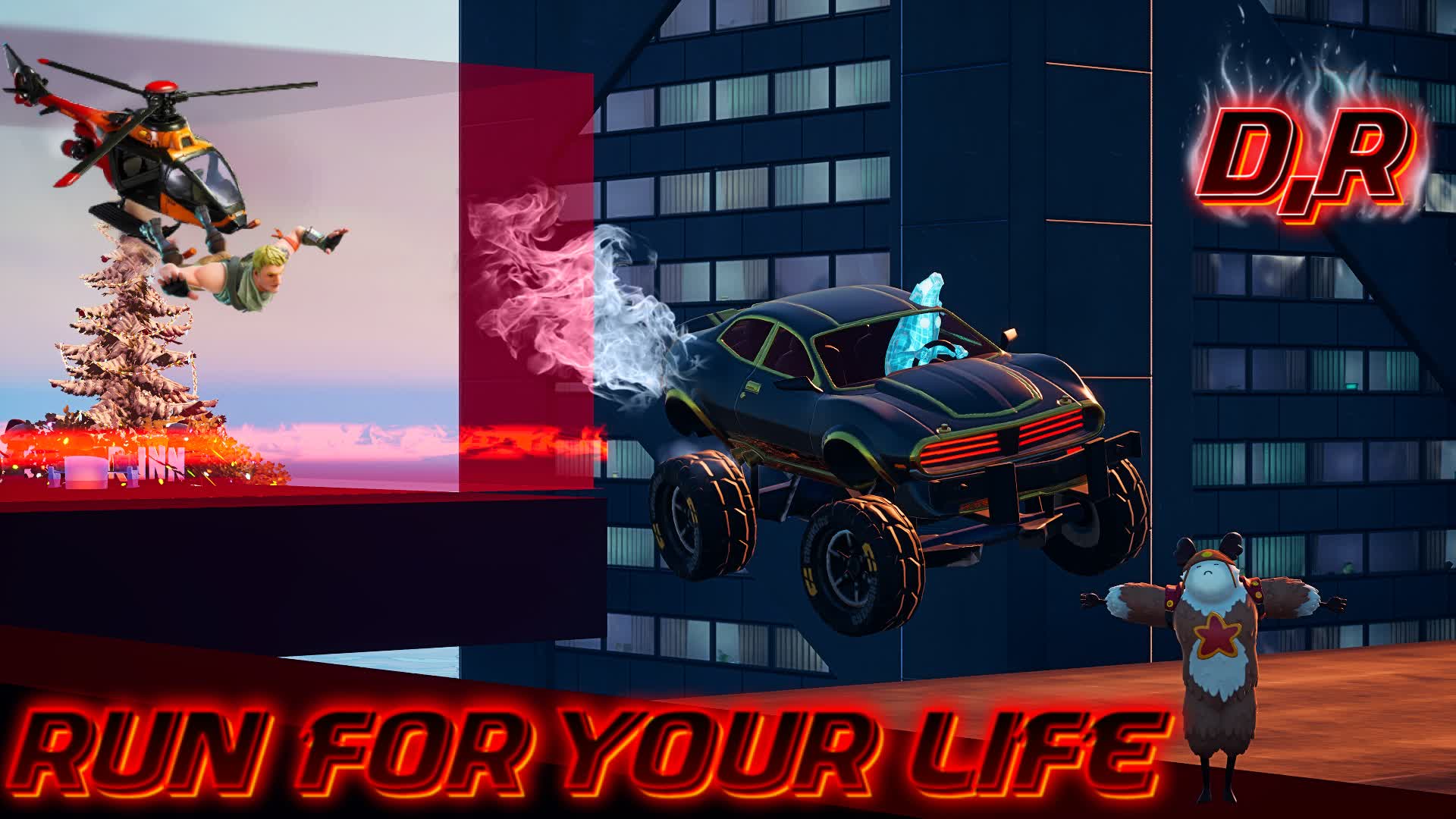 MINI GAME! RUN OR I'LL HIT YOU!!🏃 1667-5068-2923 by dreyk - Fortnite ...
