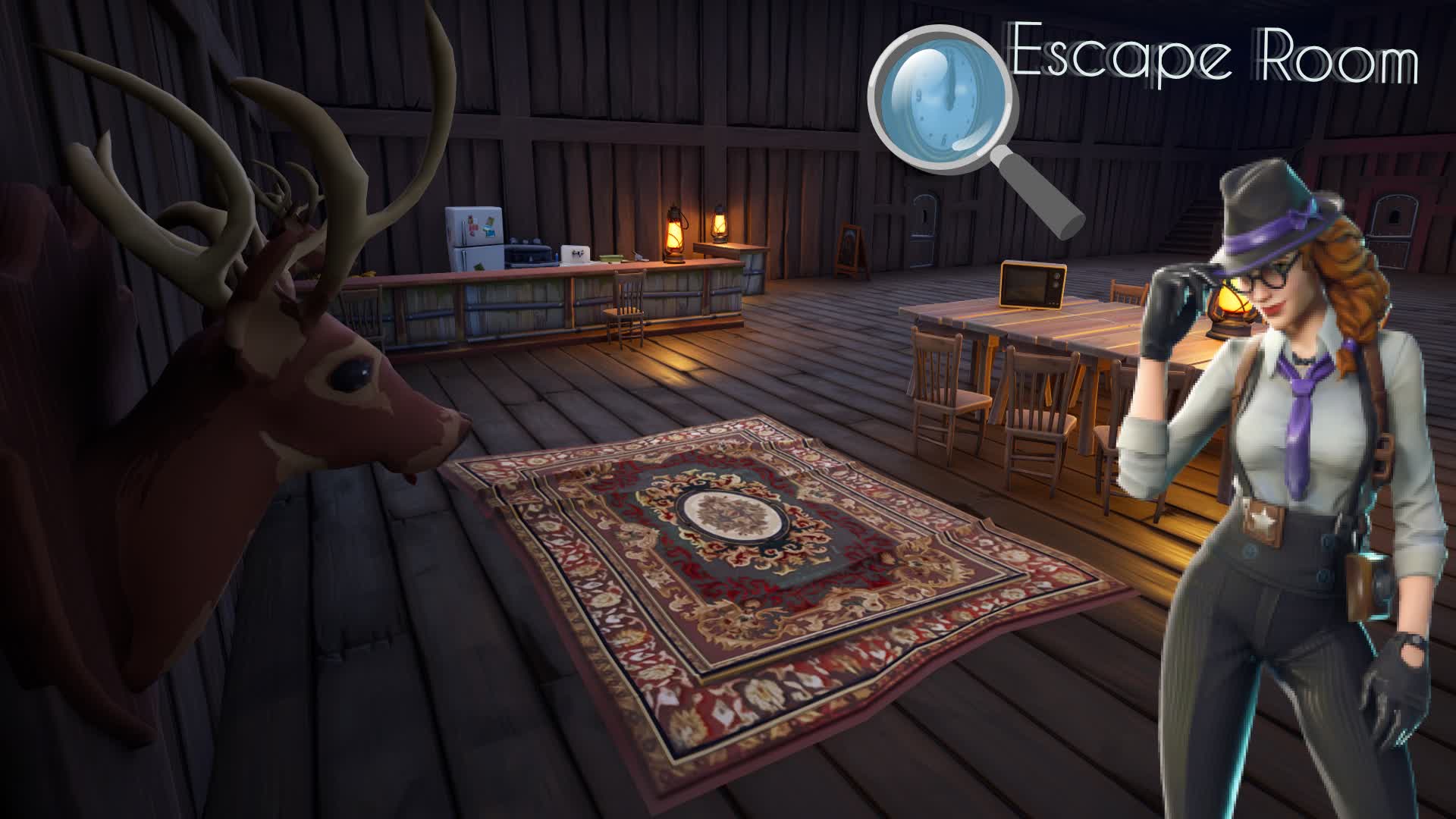 ESCAPE ROOM 🔎 1 8190-0827-3539 by puffo - Fortnite Creative Map Code ...