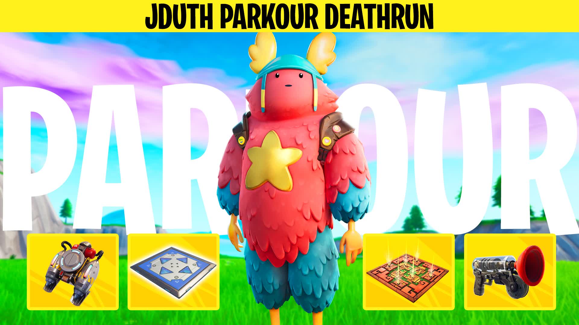 JDUTH PARKOUR DEATHRUN 🎮 MEGA UPDATE 1434-8853-1881 by jduth96 - Fortnite Creative Map Code ...