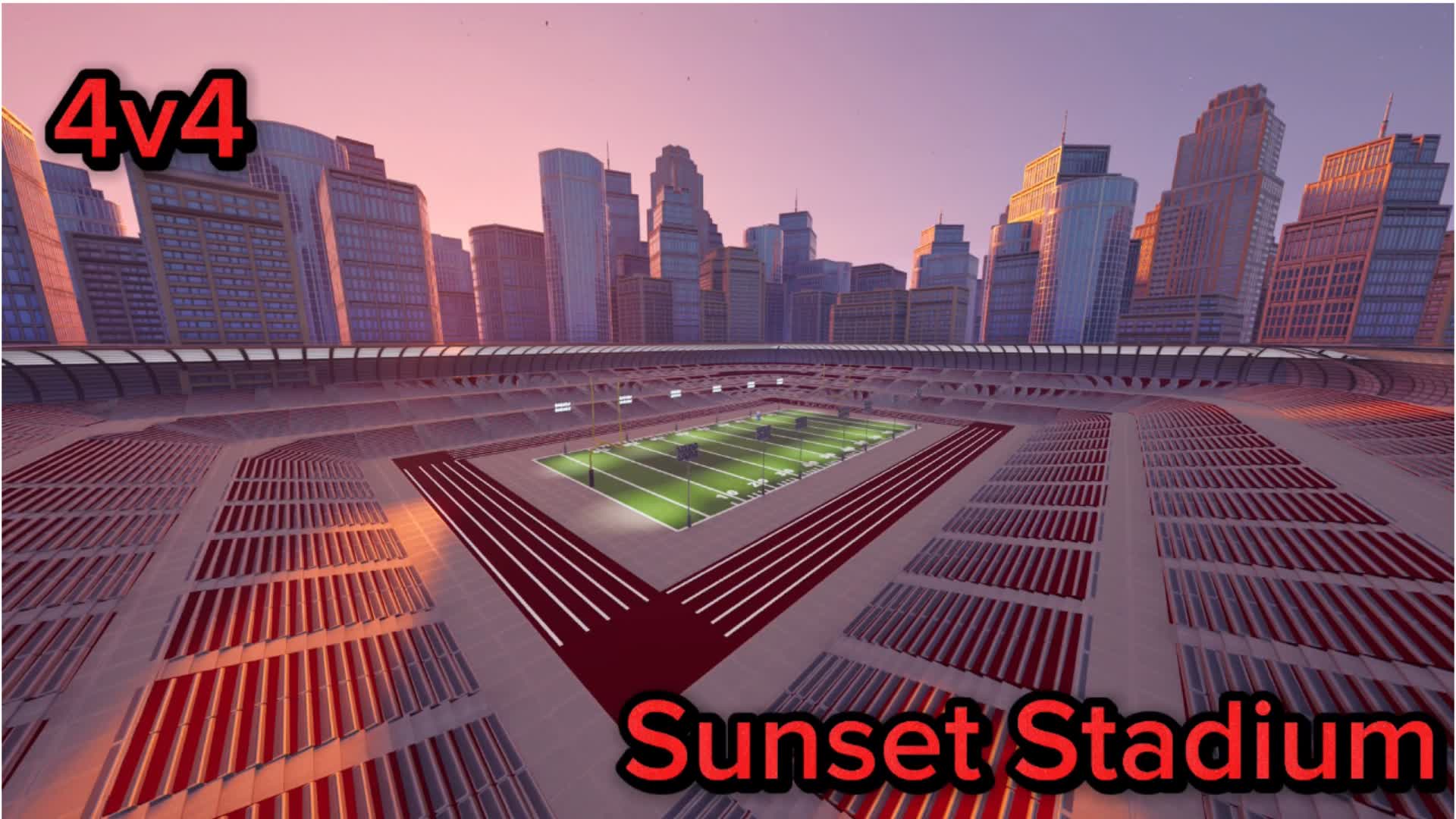 Sunset Stadium 4v4 1671-8619-7717 by steelnoah595 - Fortnite Creative Map Code - Fortnite.GG