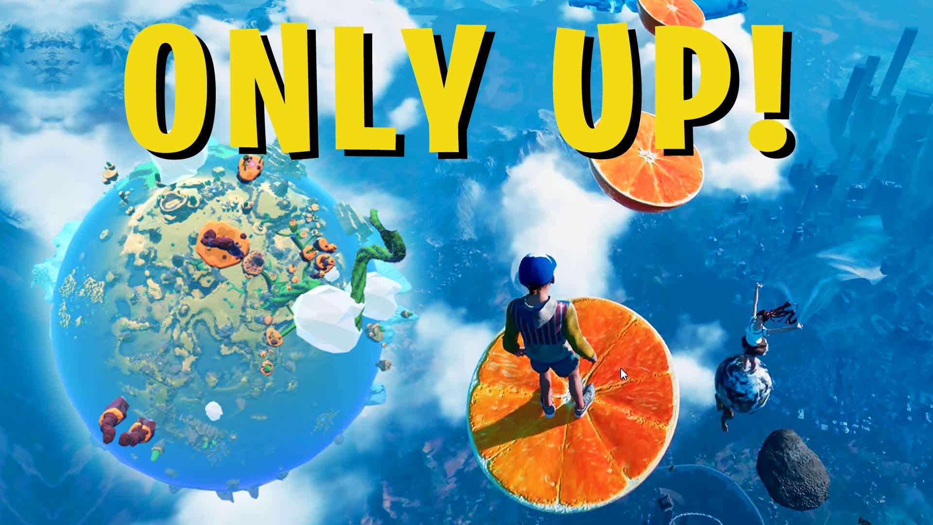 🔥 ONLY UP EASY PARKOUR - 1547-1599-4714 | Fortnite Zone