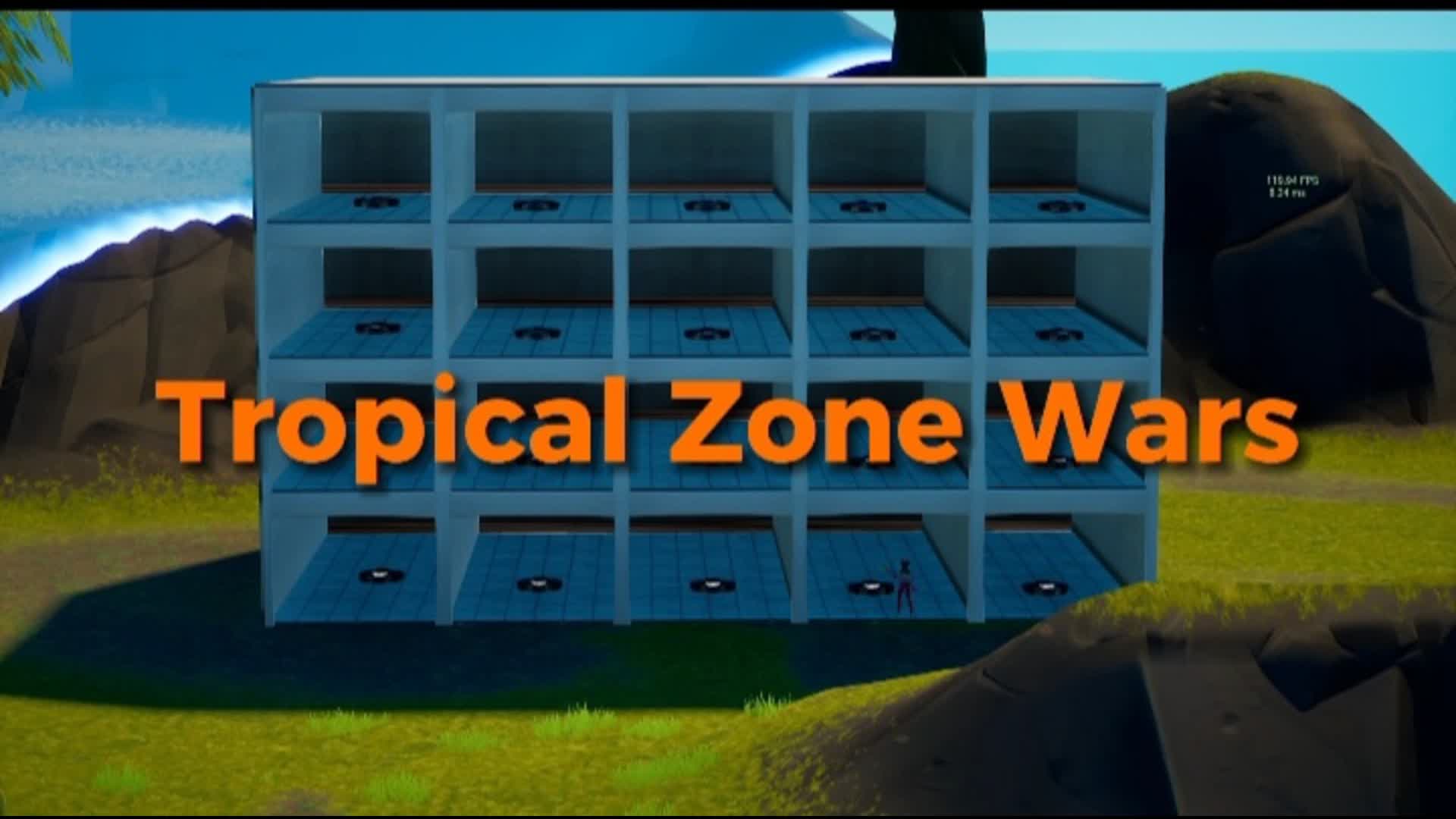 Tropical Zone Wars! 2588-7735-9383 by bonda - Fortnite Creative Map ...
