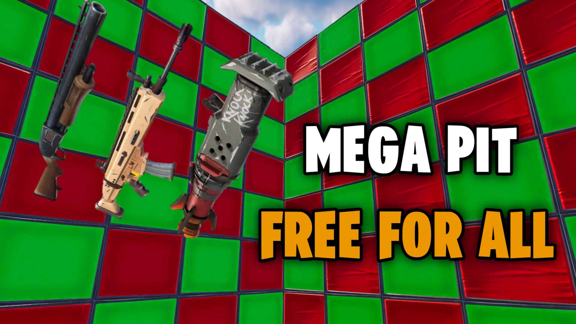 MEGA PIT - FREE FOR ALL 9558-3696-7383 by spiderguy - Fortnite Creative ...