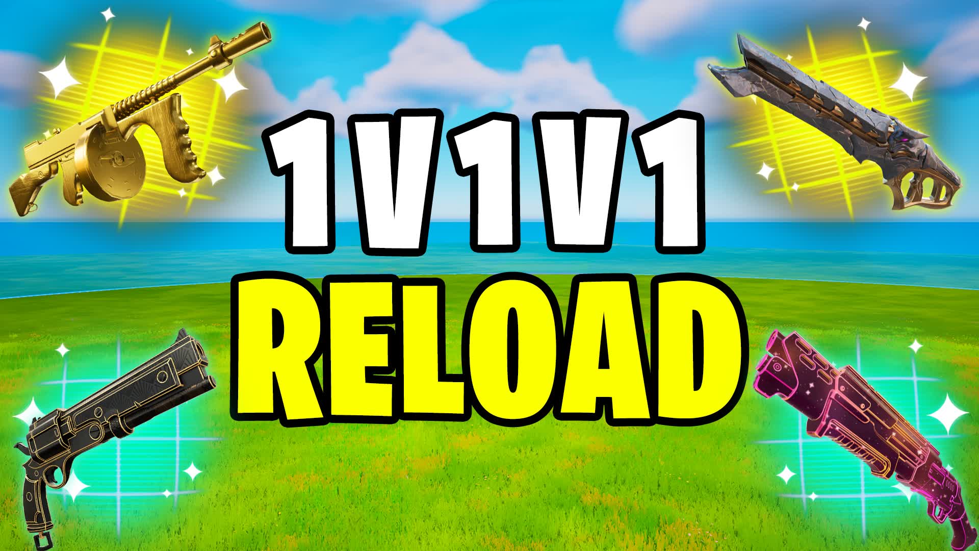 Super 1v1v1 Reload FFA 1190-8128-6753 by morehalobt - Fortnite Creative Map Code - Fortnite.GG