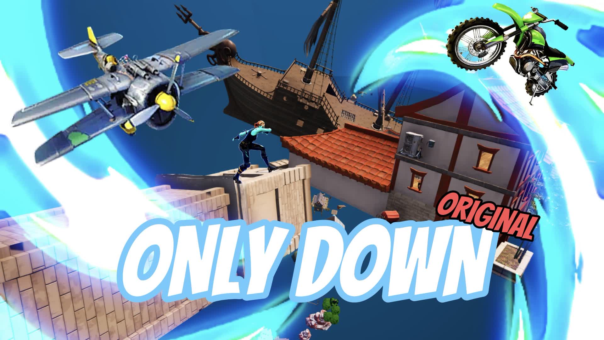 FAST & CHILL OnlyDown 4446-1570-0280 by fortnite.maps - Fortnite Creative Map Code - Fortnite.GG