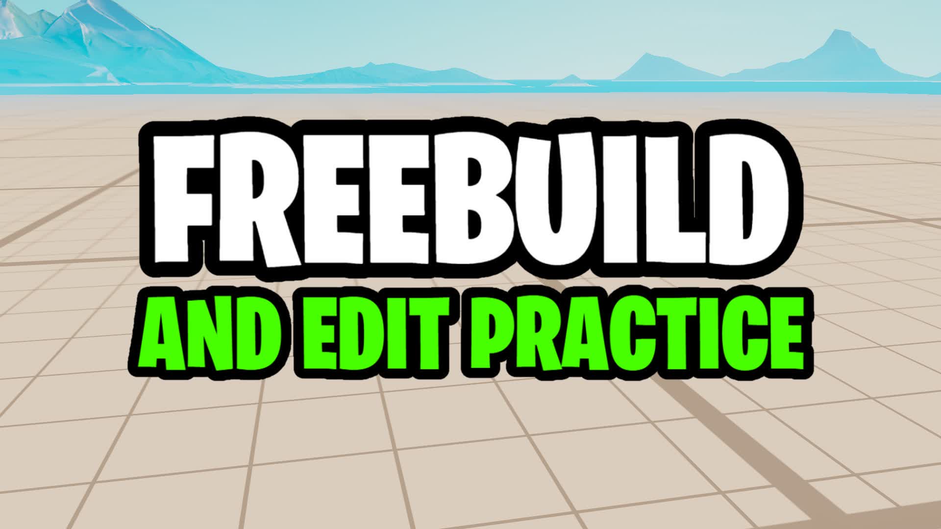 FREEBUILD MAP EDIT TRAINING 📝 3739-5814-9372 by juice - Fortnite ...