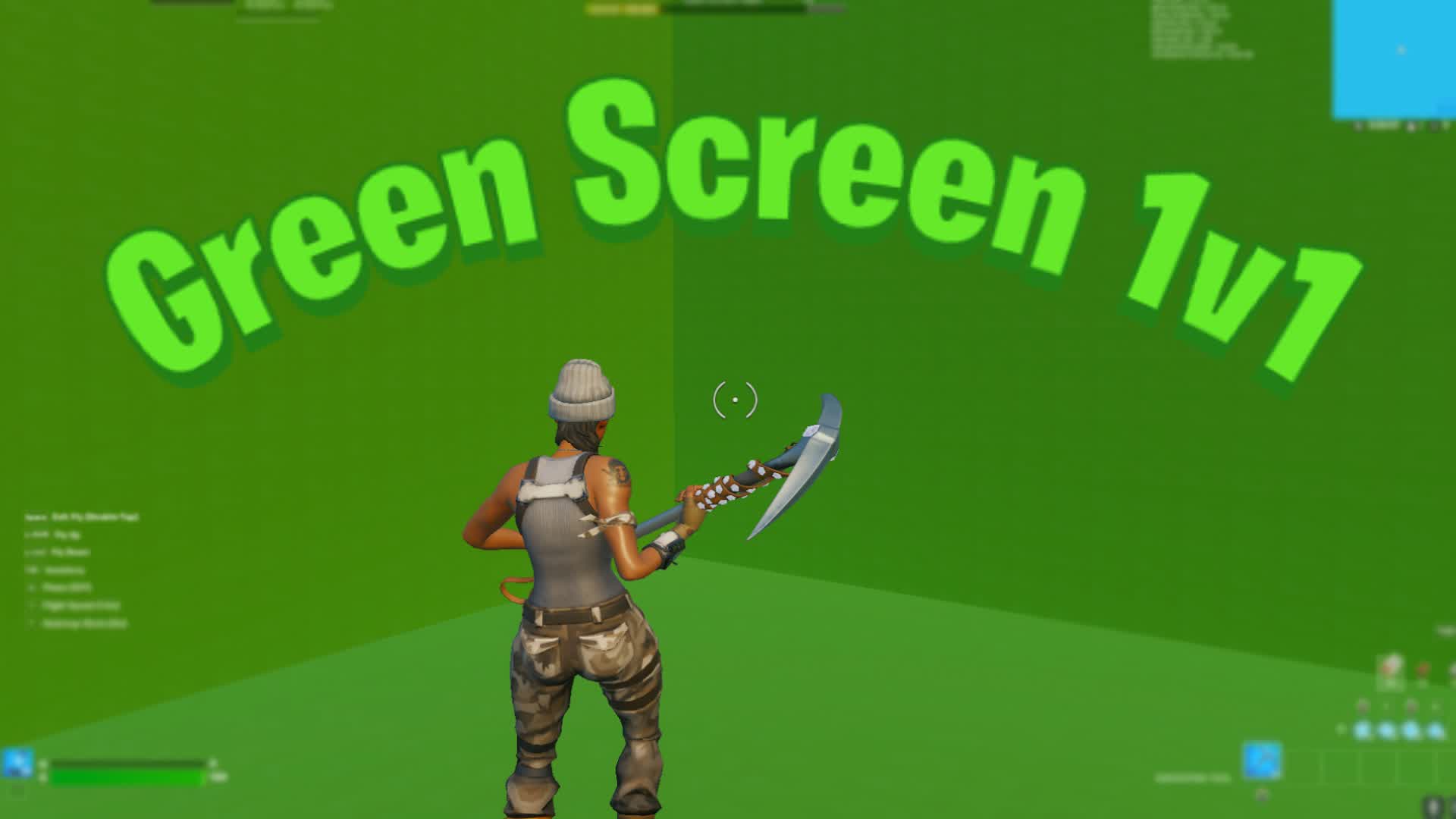 Pows 1v1 Green Screen Map (50 HP) 0652-4112-4202 by bhpow - Fortnite ...