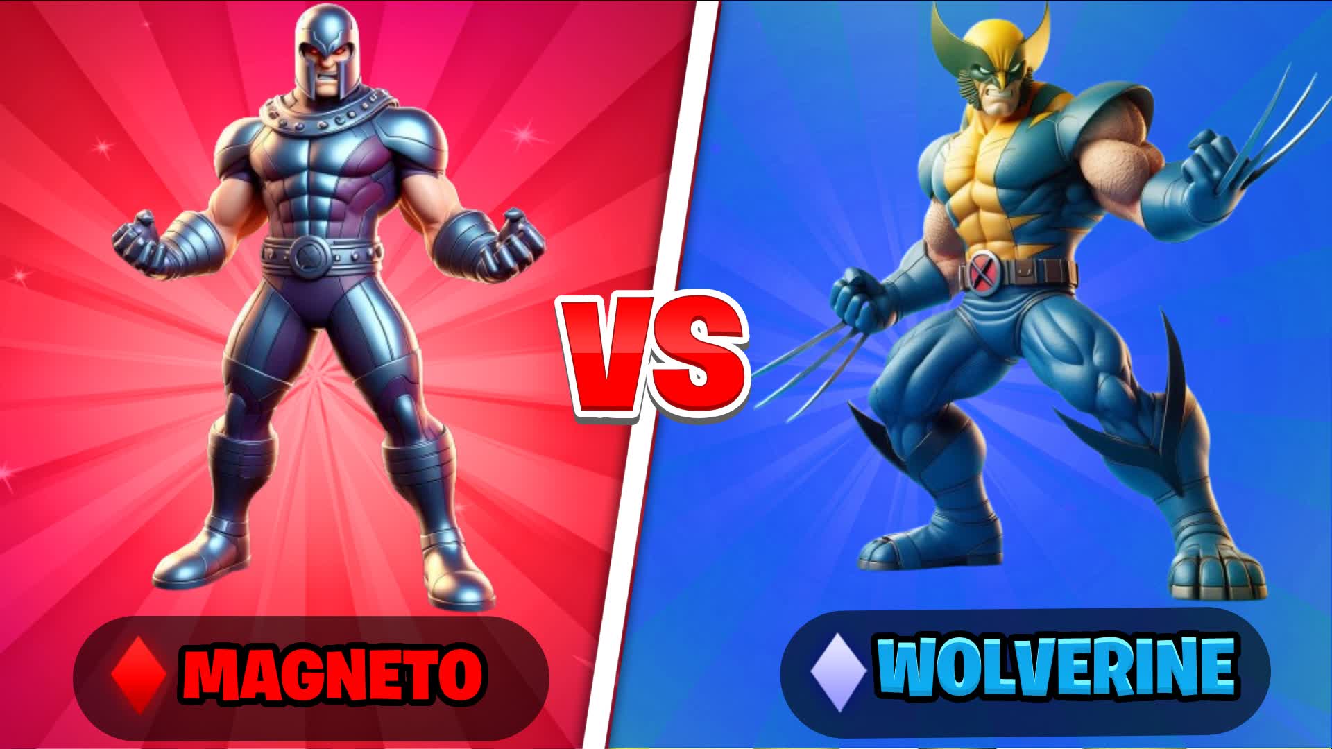 MARVELL MEGA RED VS BLUE 3752-2473-2262 من ابتكار zumer - Fortnite