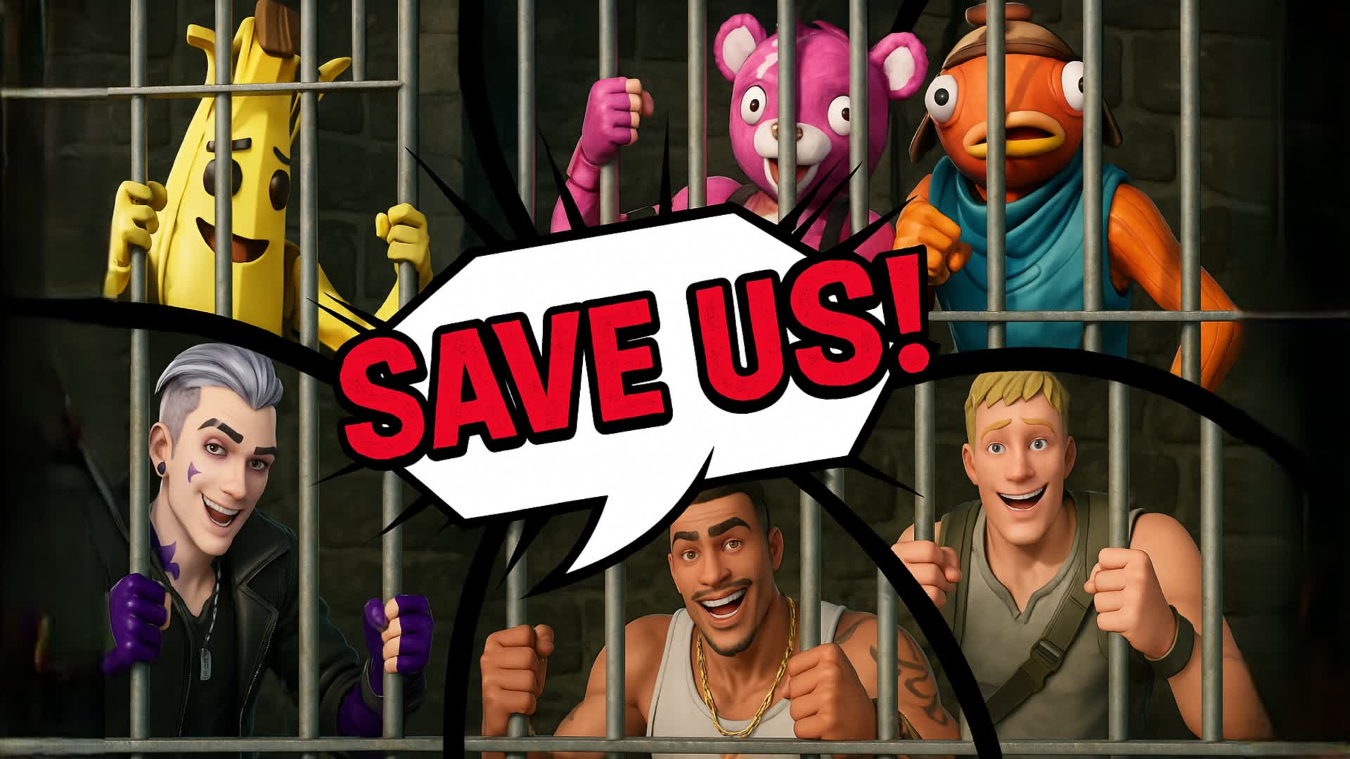 SAVE US! Prison Escape - TWDU 4271-9129-2772 by thomas21tm - Fortnite ...