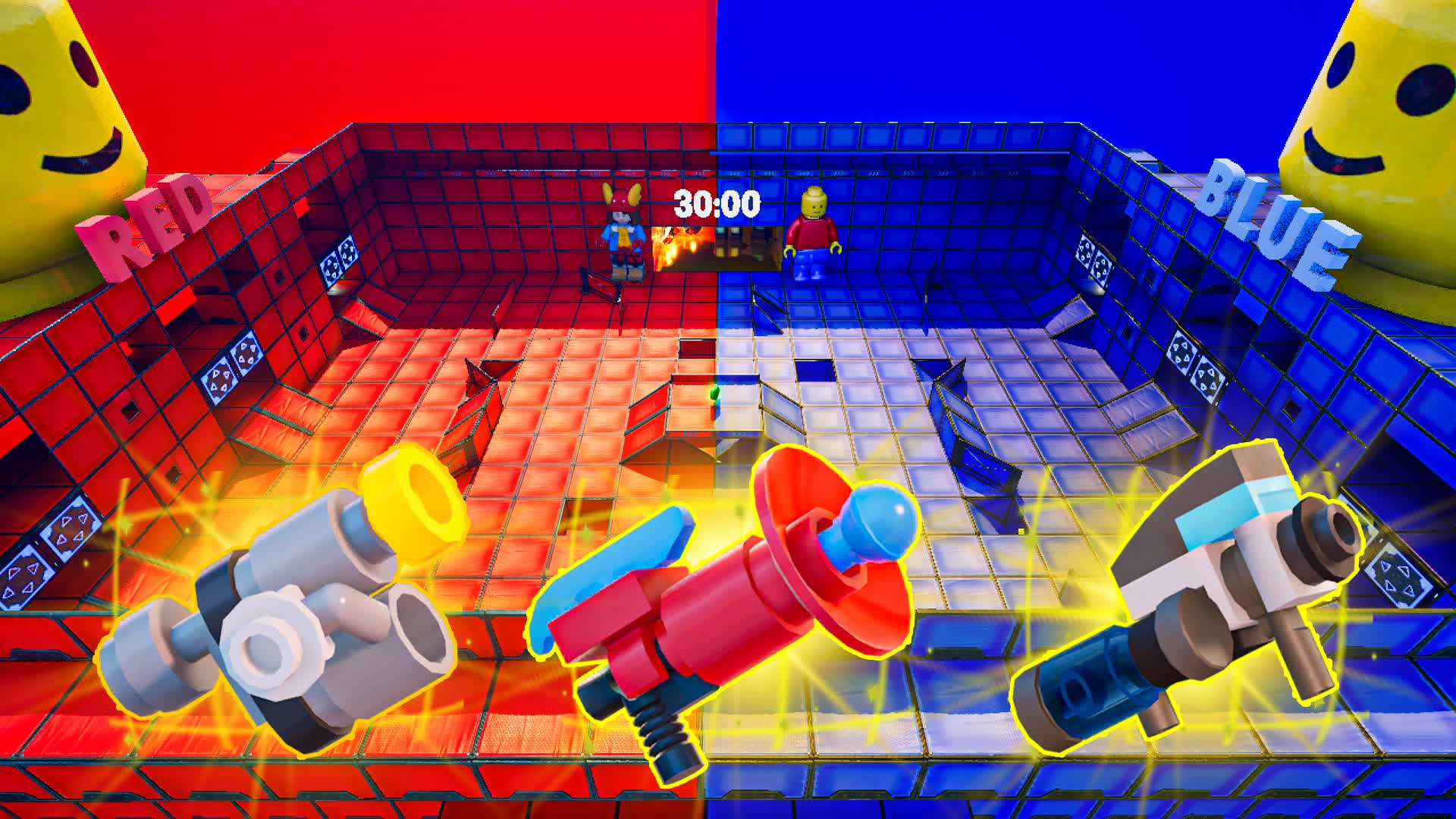 BLOCKY RED VS BLUE 🔴🔵 4466-8182-5677 by eviestudio - Fortnite Creative ...