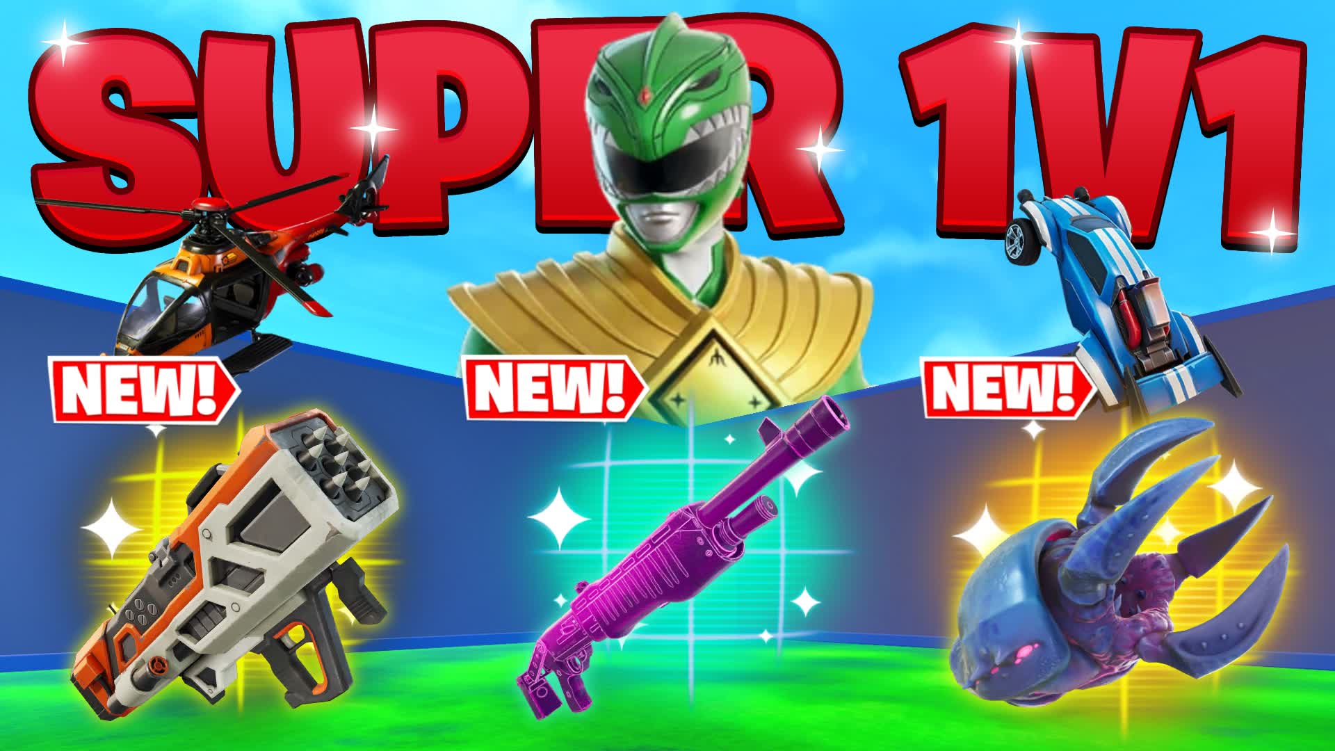 SUPER 1V1 FFA - ALL GUNS & CARS 5169-6627-4092 by adamqoo - Fortnite Creative Map Code - Fortnite.GG