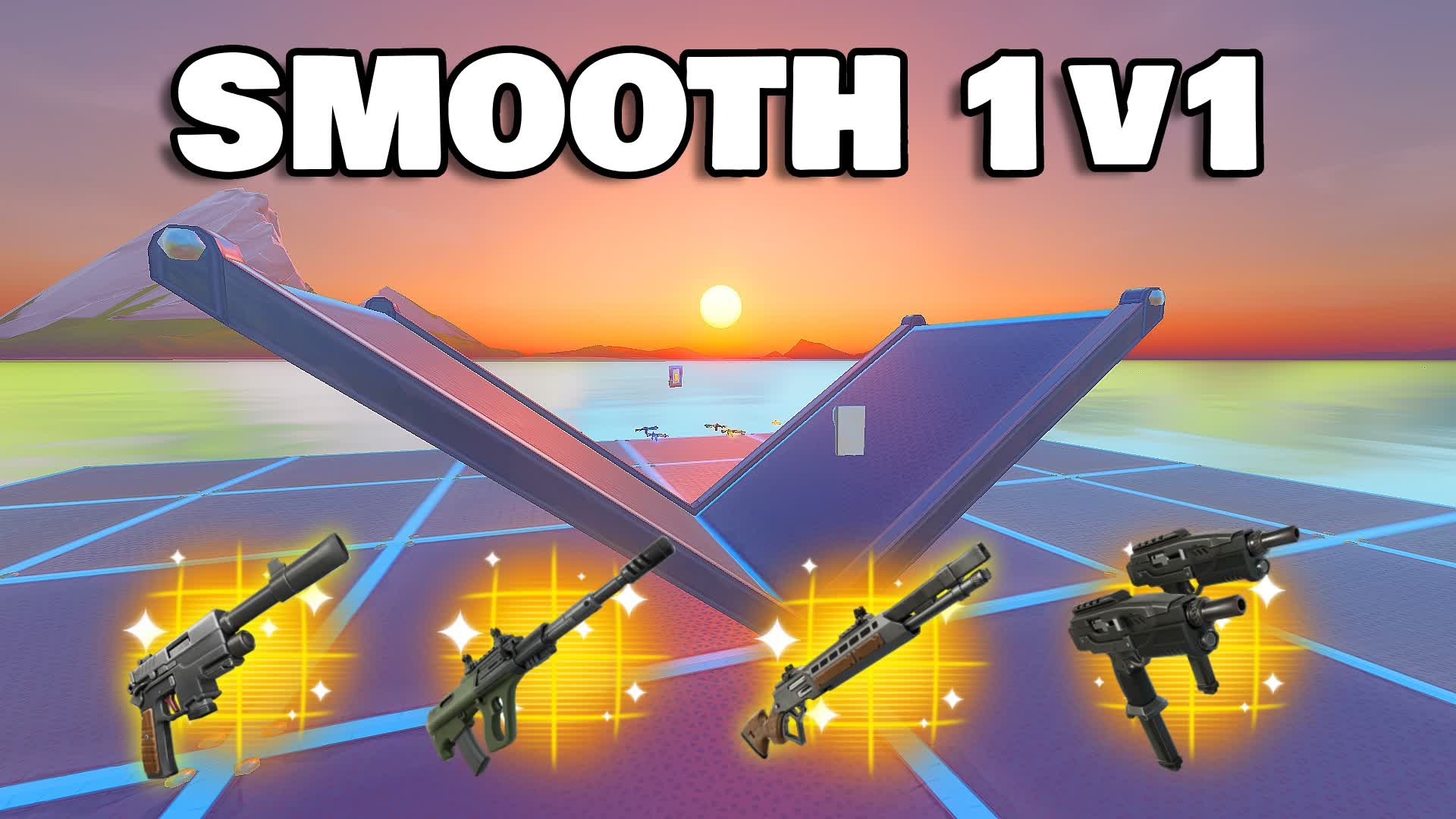 SMOOTH 1V1 MAP 5718-8778-0094 by brada - Fortnite Creative Map Code ...