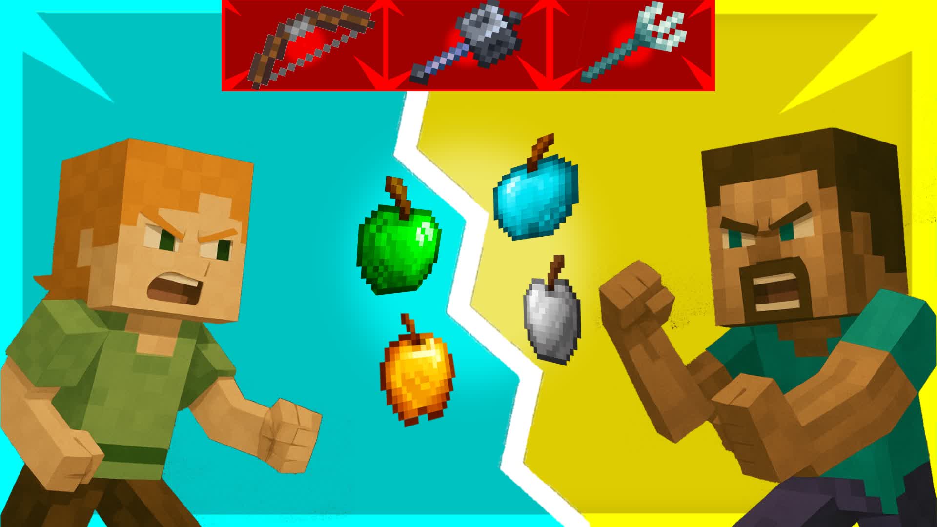 Alex VS Steve - BIG Update 5346-3001-5292 by gome - Fortnite