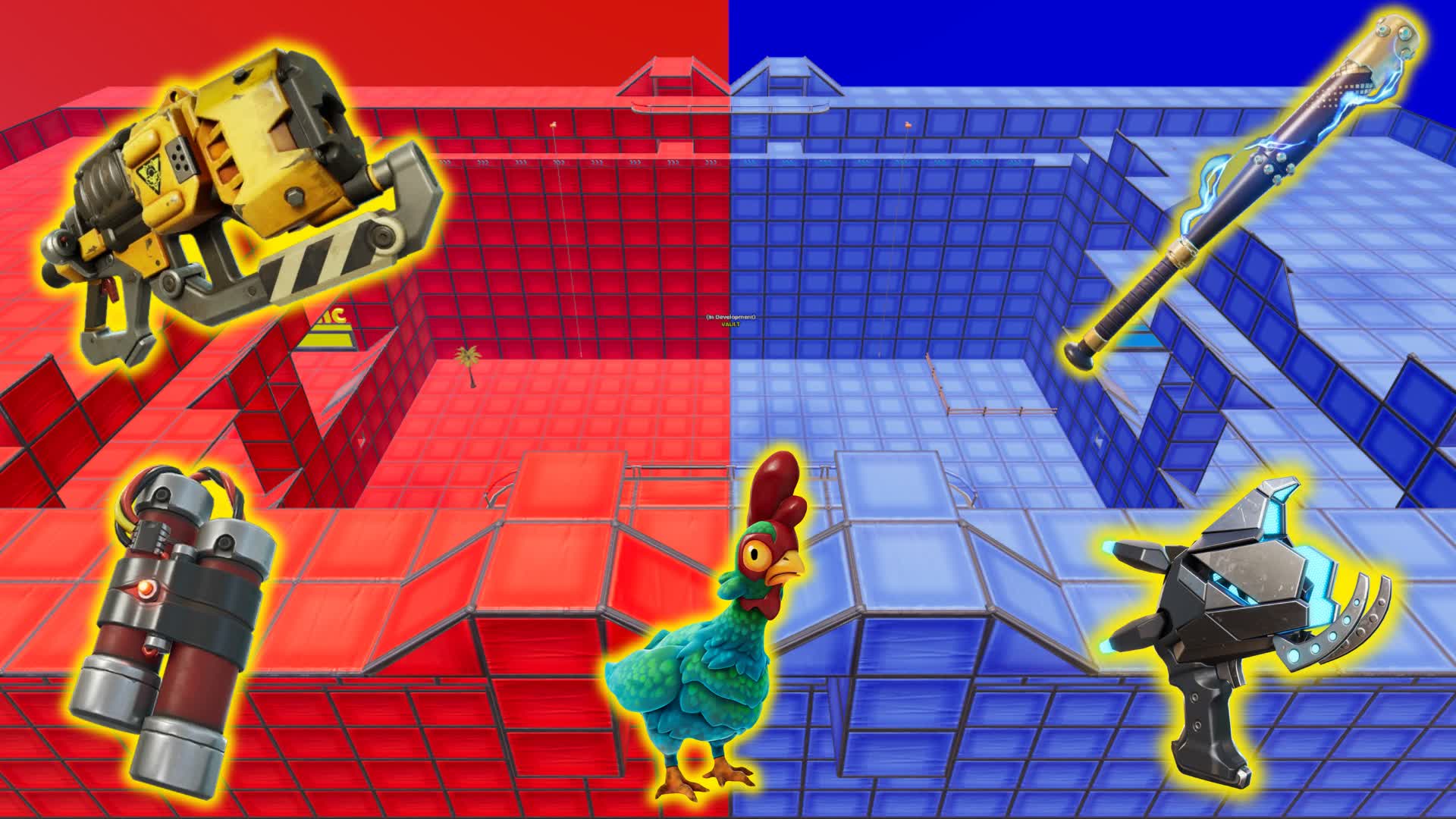 CRAFT RED VS BLUE 0557-1940-1365 by modemaker - Fortnite Creative Map ...