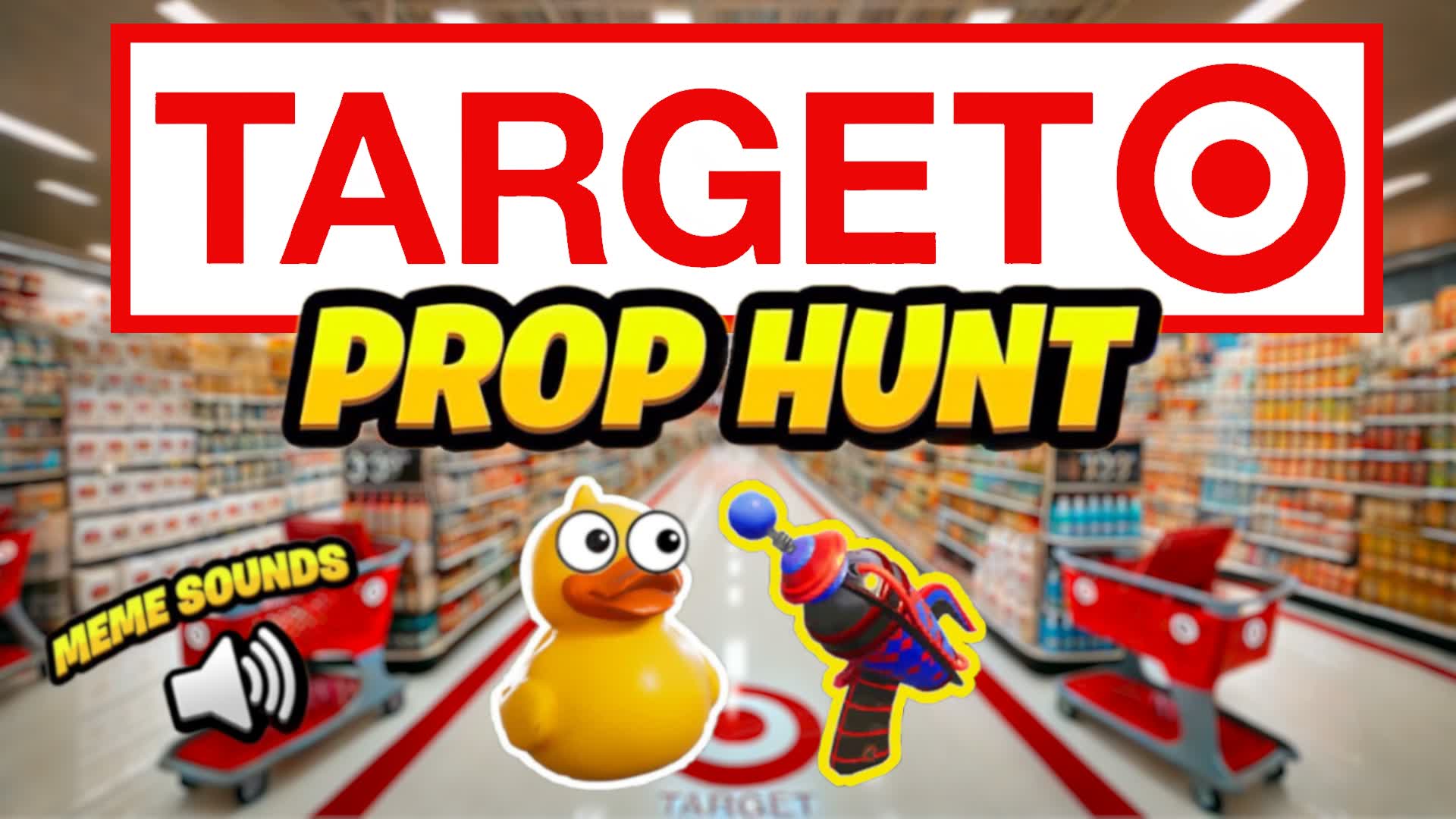 TARGET PROP HUNT🛒SUPERMARKET 1695-9726-3061 by jonessymtb - Fortnite ...