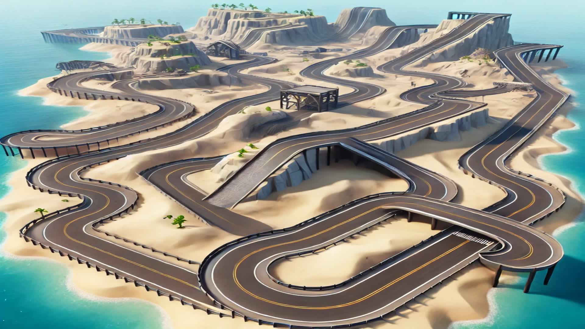 Sandy Speedway 4891-3111-7707 by lynstor404 - Fortnite Creative Map ...