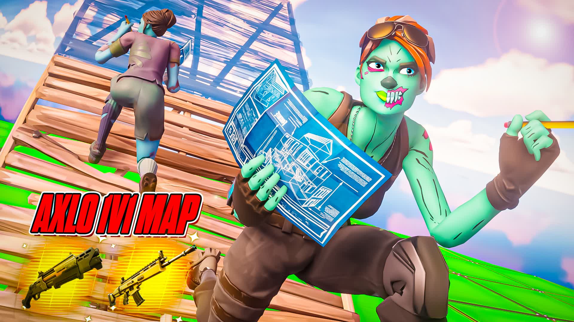 AXLO 1V1 Build Fight **New Weapons** 6576-7361-3429 by axlofn - Fortnite Creative Map Code ...