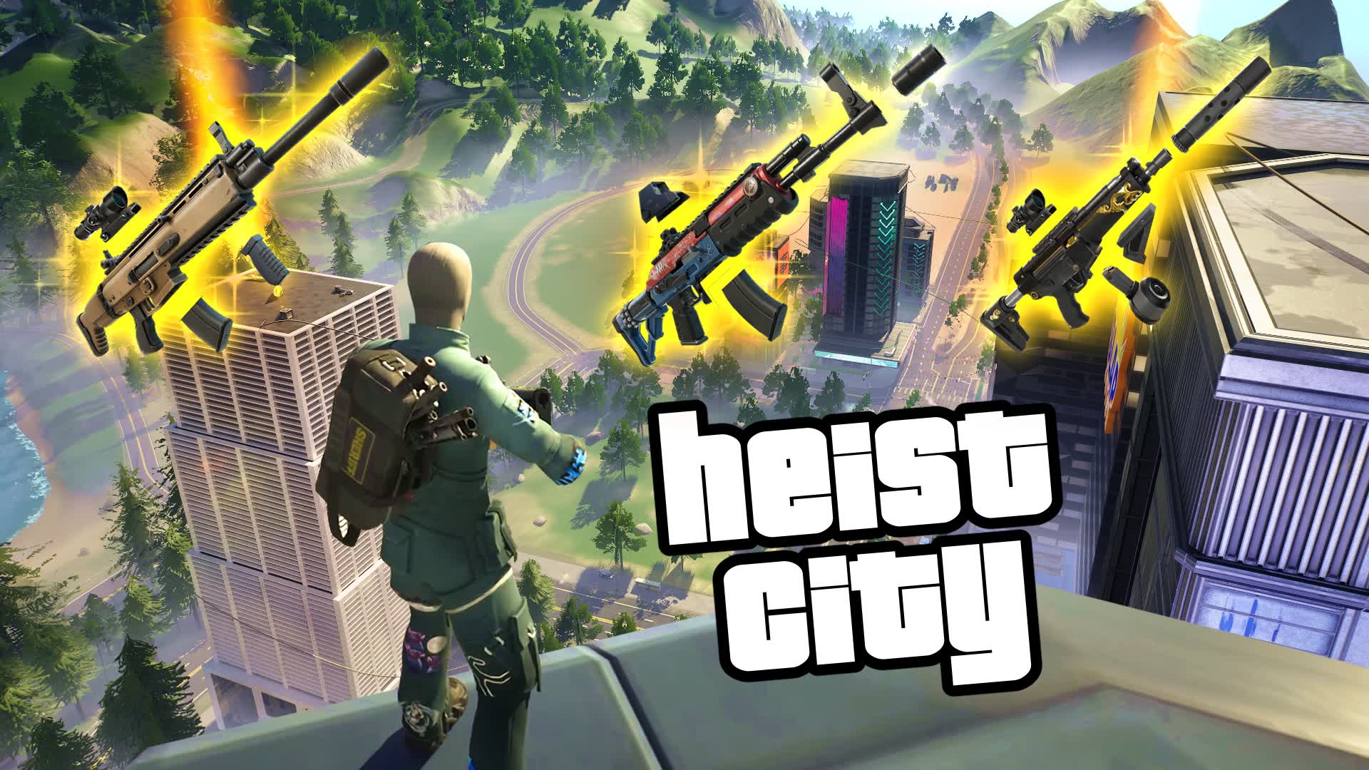 🚓 HEIST CITY 🚨 3728-5428-4280 by coolisushi - Fortnite Creative Map ...