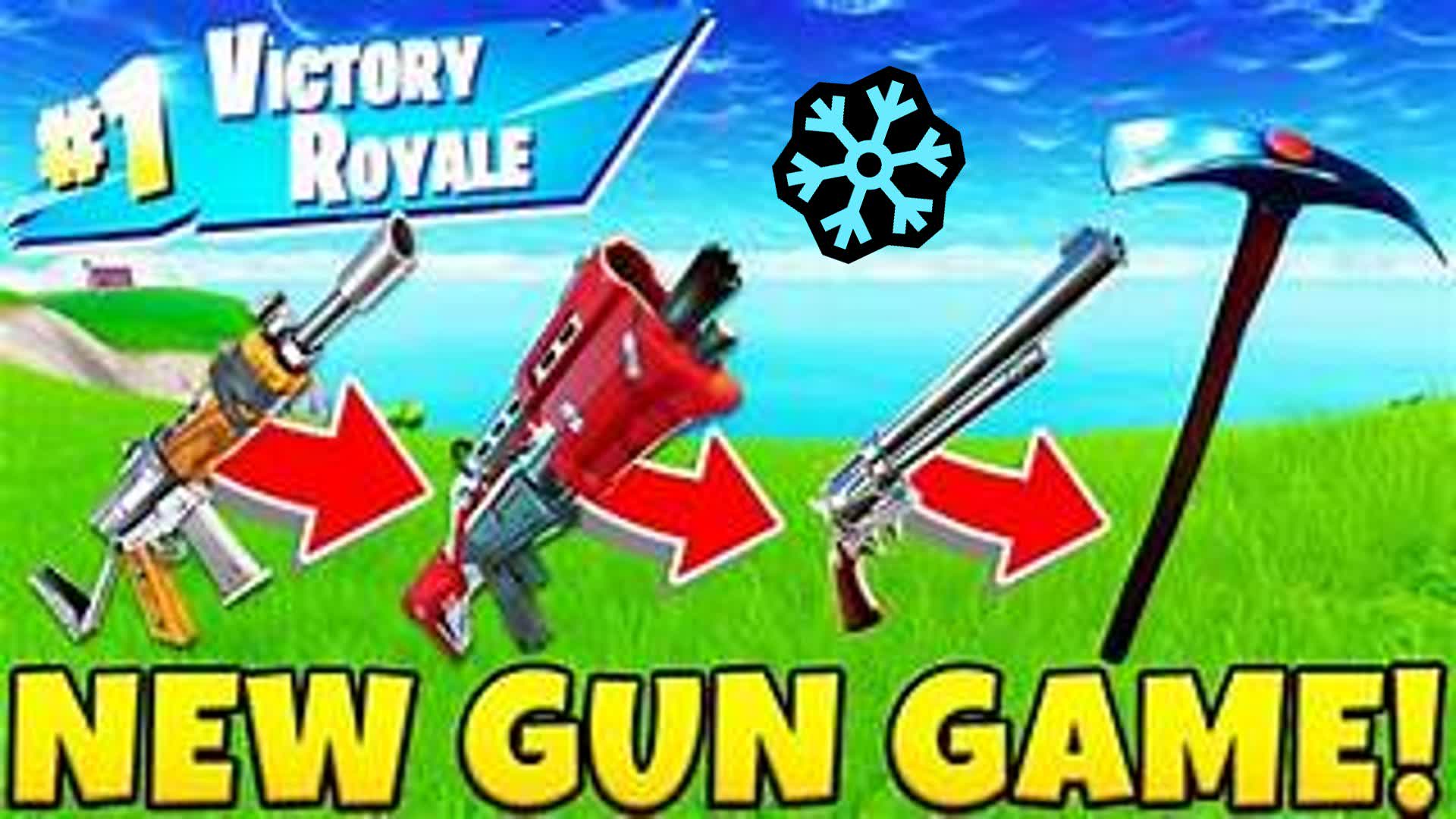 WINTER ️ GUN GAME 8550-2632-1542 by yt brennenboi - Fortnite Creative ...