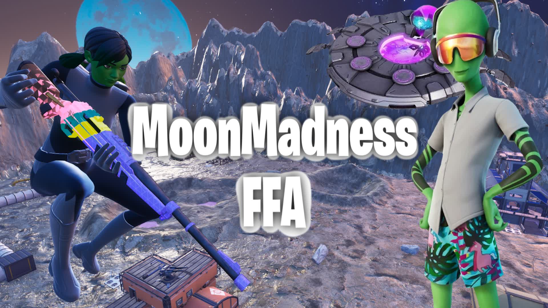 🌚Moon Madness🛸FFA Snipers👽 9941-6624-4305 by flop - Fortnite