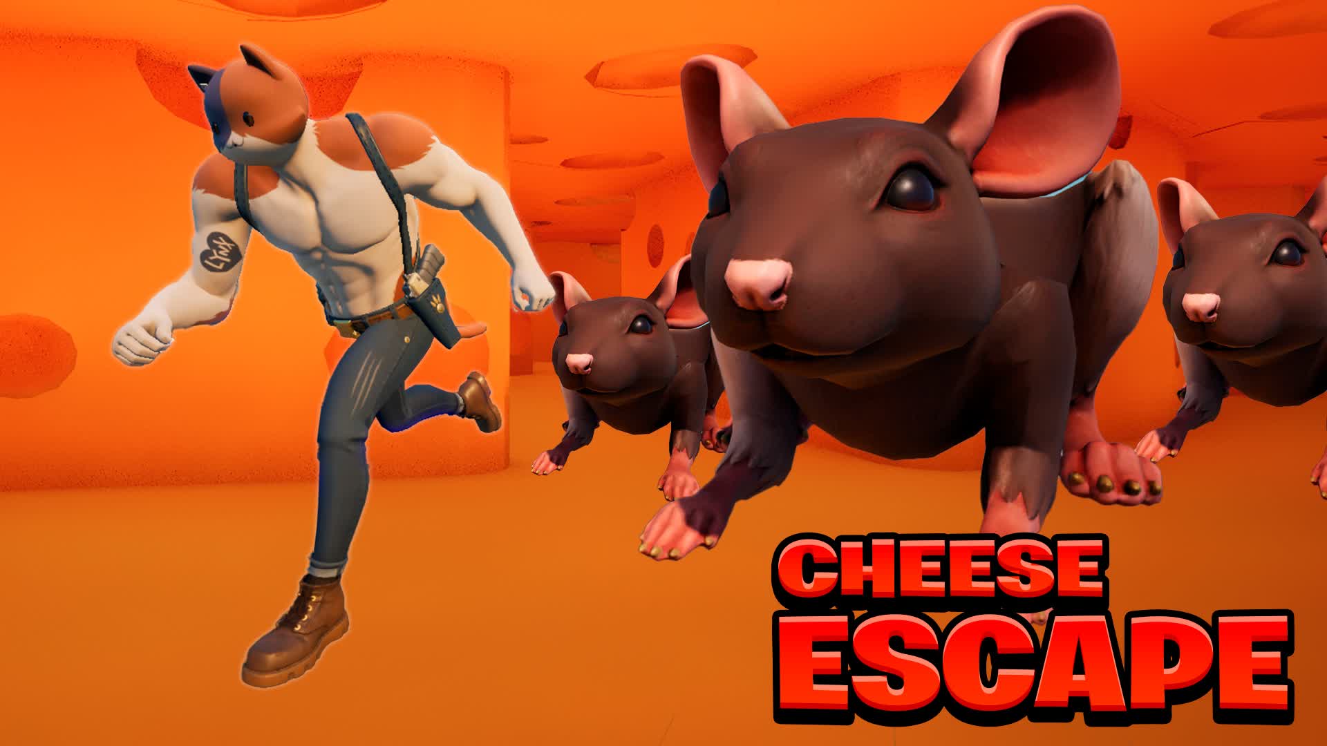 🧀 CHEESE ESCAPE 🐭 7622-4344-4741 by ninjah_dj - Fortnite Creative Map ...