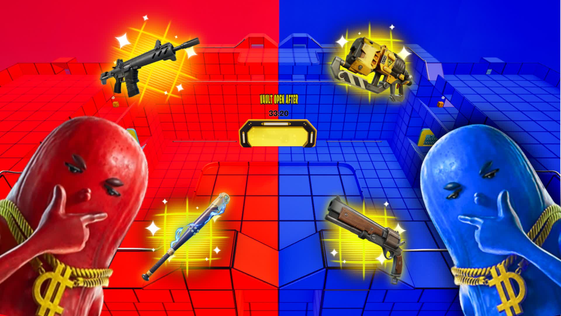 ULTIMATE RED VS BLUE 🔴🔵 7860-1215-5275 by glitchlab - Fortnite Creative ...