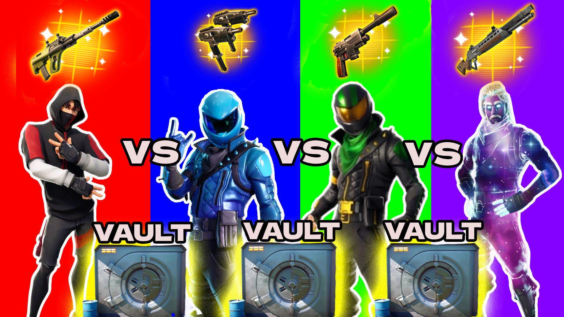 INSANE RED VS BLUE VS GREEN VS PURPLE 3626-0555-3895 by playflow - Fortnite Creative Map Code ...
