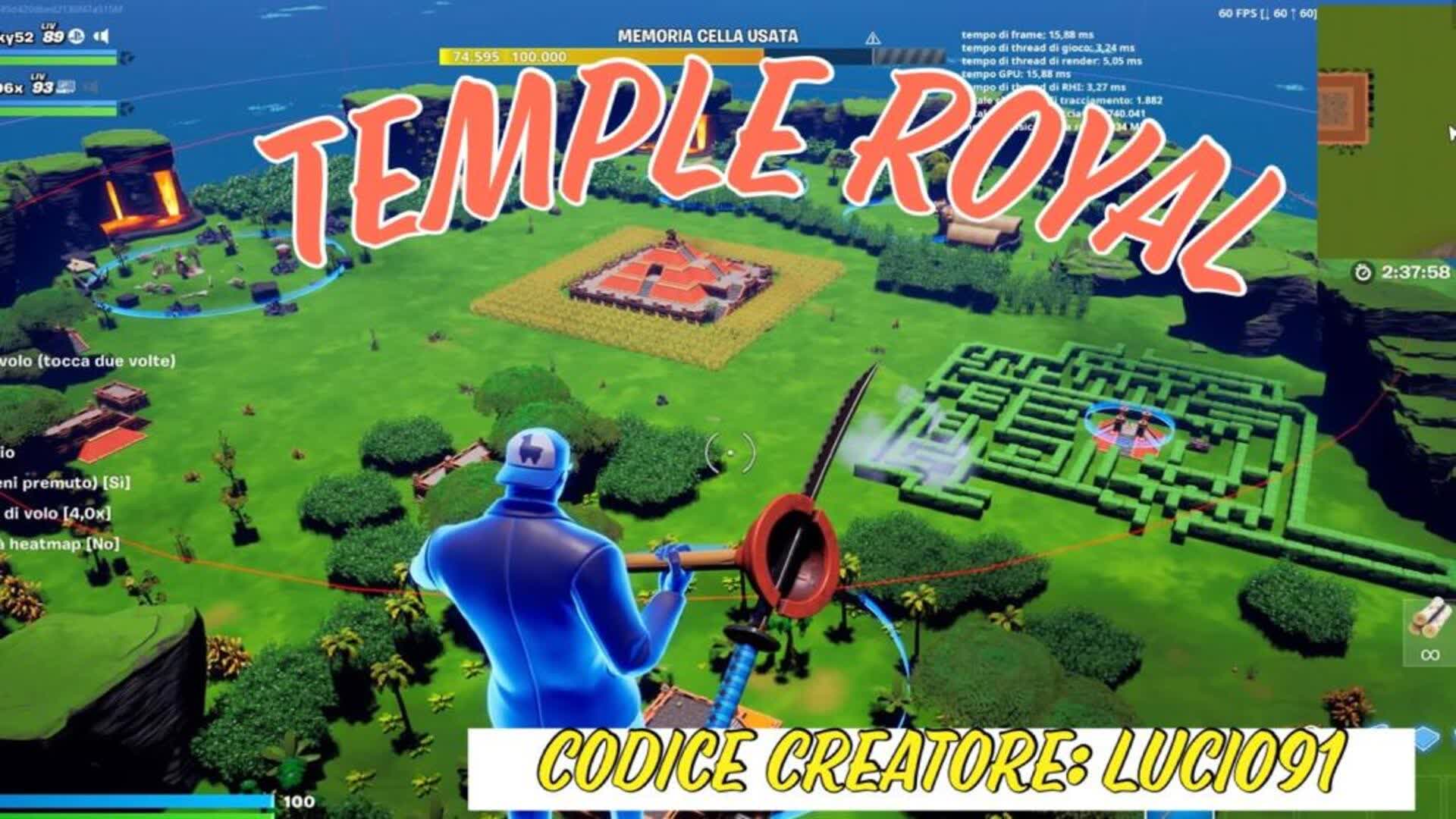 TEMPLE ROYAL 2144-9330-5280 by lucio91 - Fortnite Creative Map Code ...