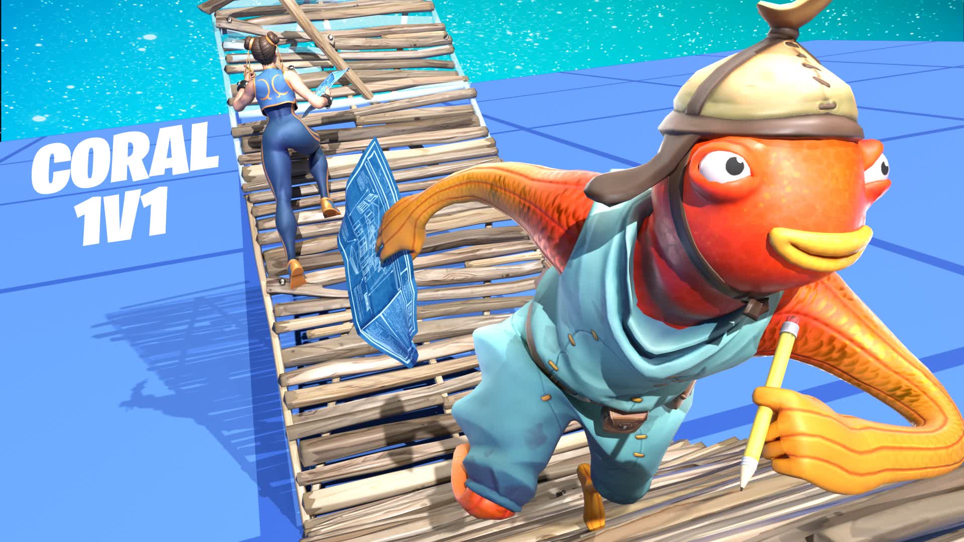 CORAL 1V1 BUILD FIGHTS (200 PUMPS) 0283-8196-3767 by real-fishy ...