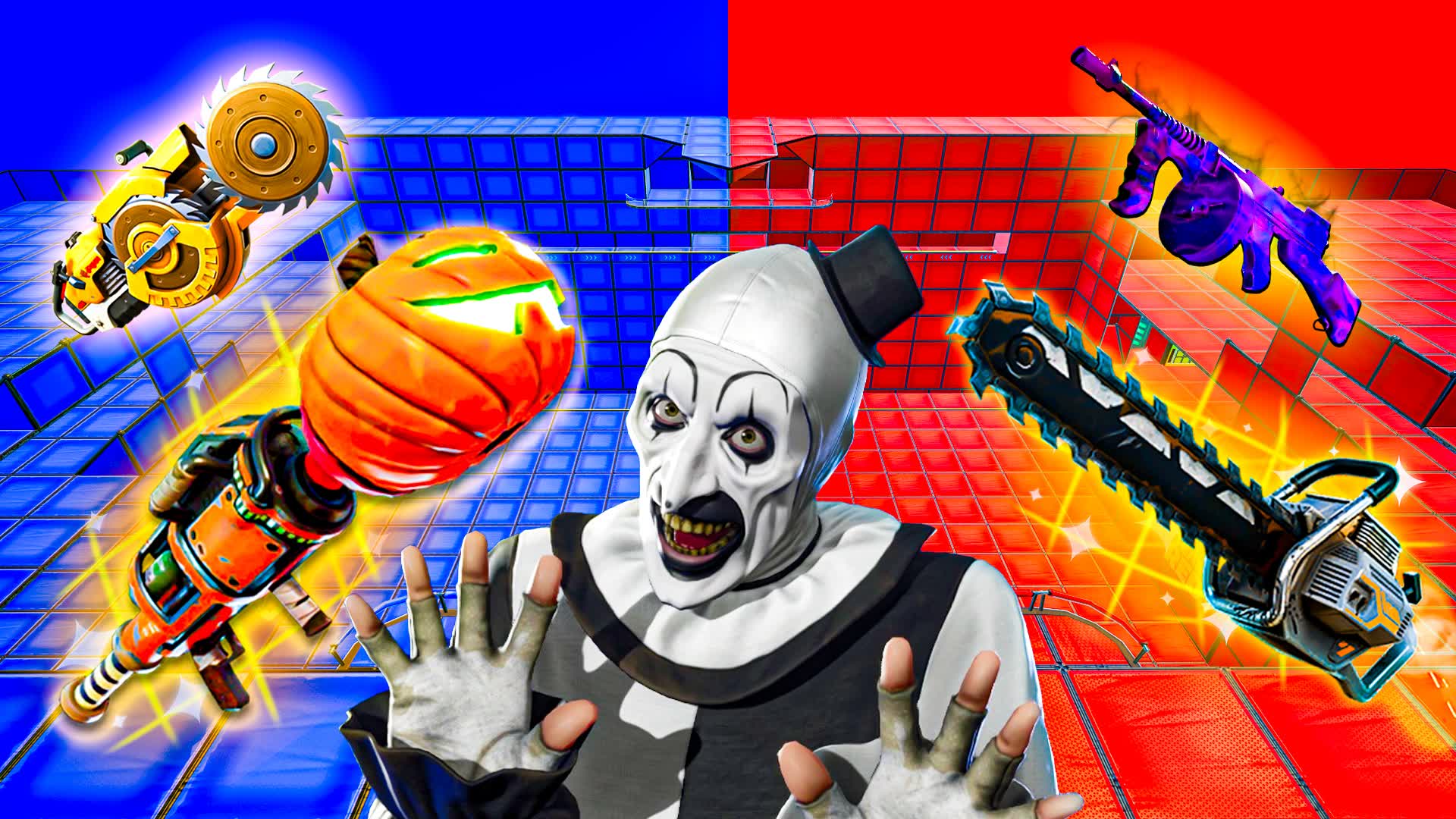 HOLIDAY RED VS BLUE 🔴🔵 9112-4613-0416 by vogo - Fortnite Creative Map ...