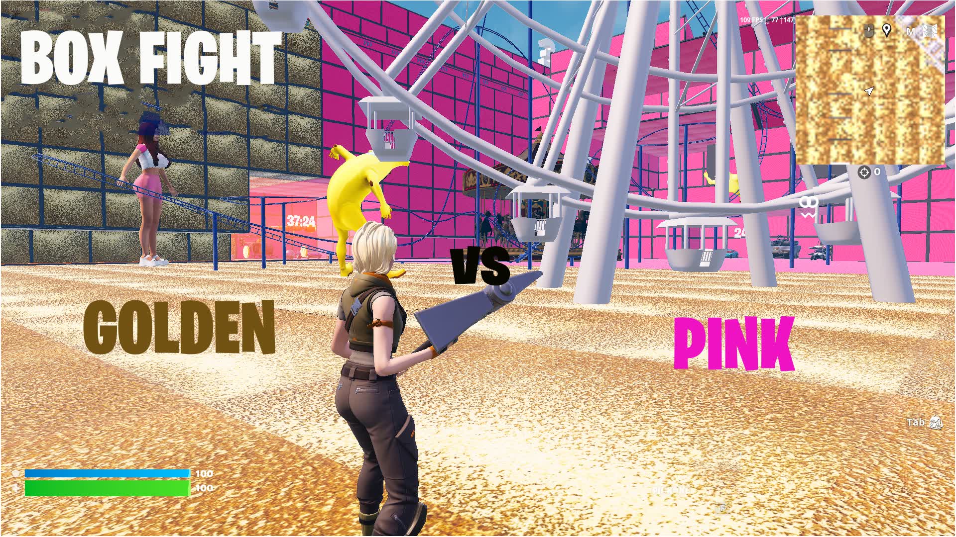 GOLDEN vs PINK - GO CRAZY BOX FIGHT 2730-9412-2209 by fornitecool2026 ...