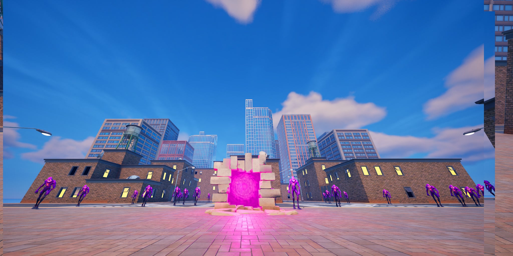 Crowded Town 0004-1015-0901 by darkous - Fortnite Creative Map Code ...