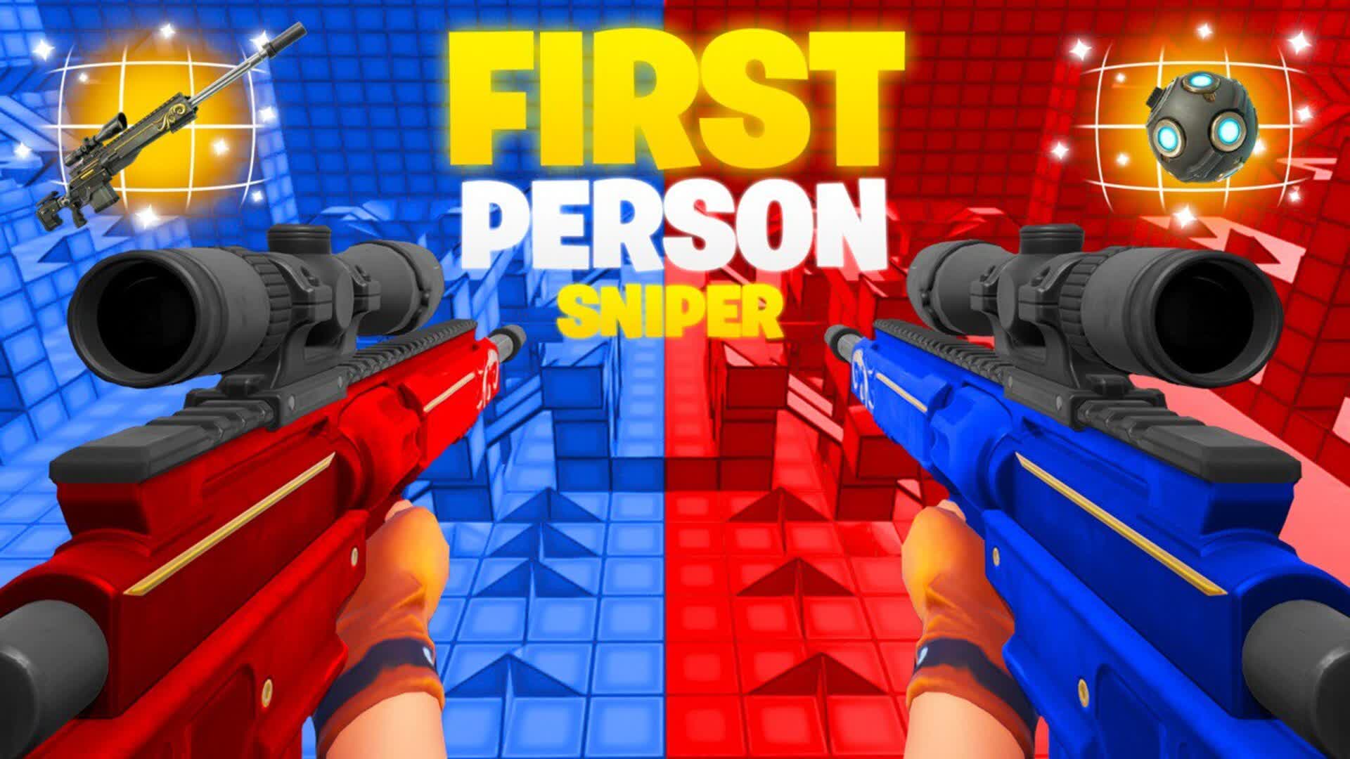 FIRST PERSON SNIPER RED VS BLUE 🔵🔴 2875-0352-1706 by doods - Fortnite ...