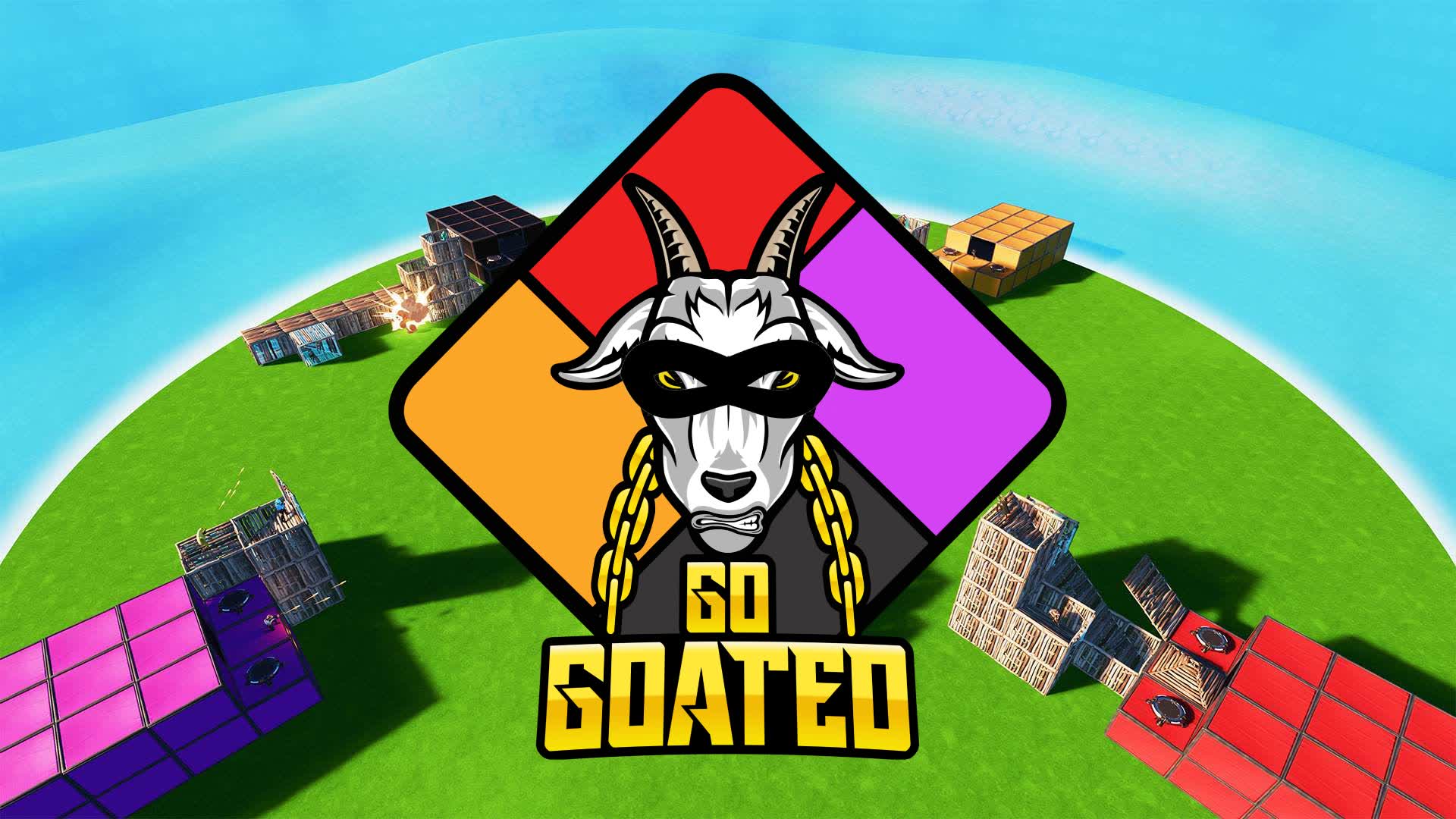 🦸 GO GOATED HEROES ☄️ 4361-0499-1574 by chirosei - Fortnite Creative ...