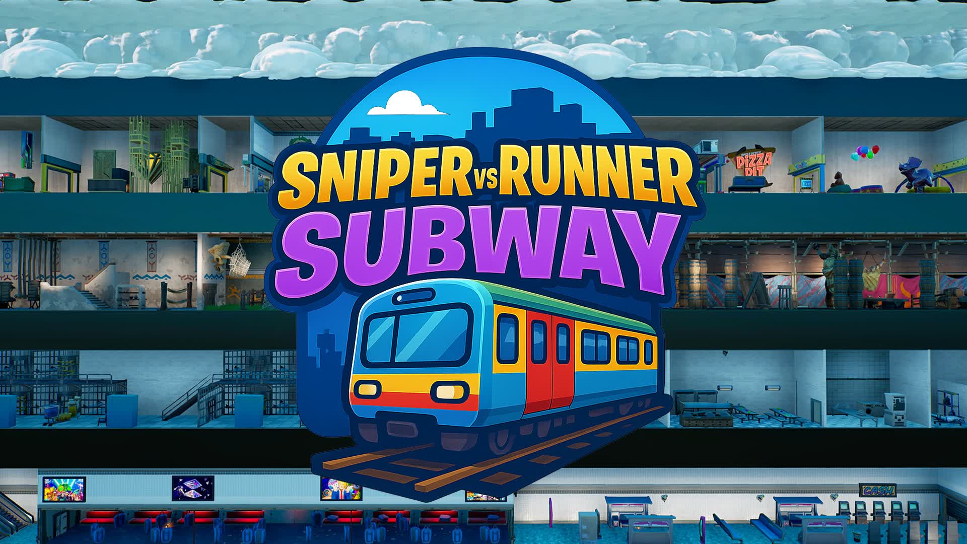 jalf tarafından üretilen SNIPER VS RUNNER - SUBWAY 3883-4698-7806 ...