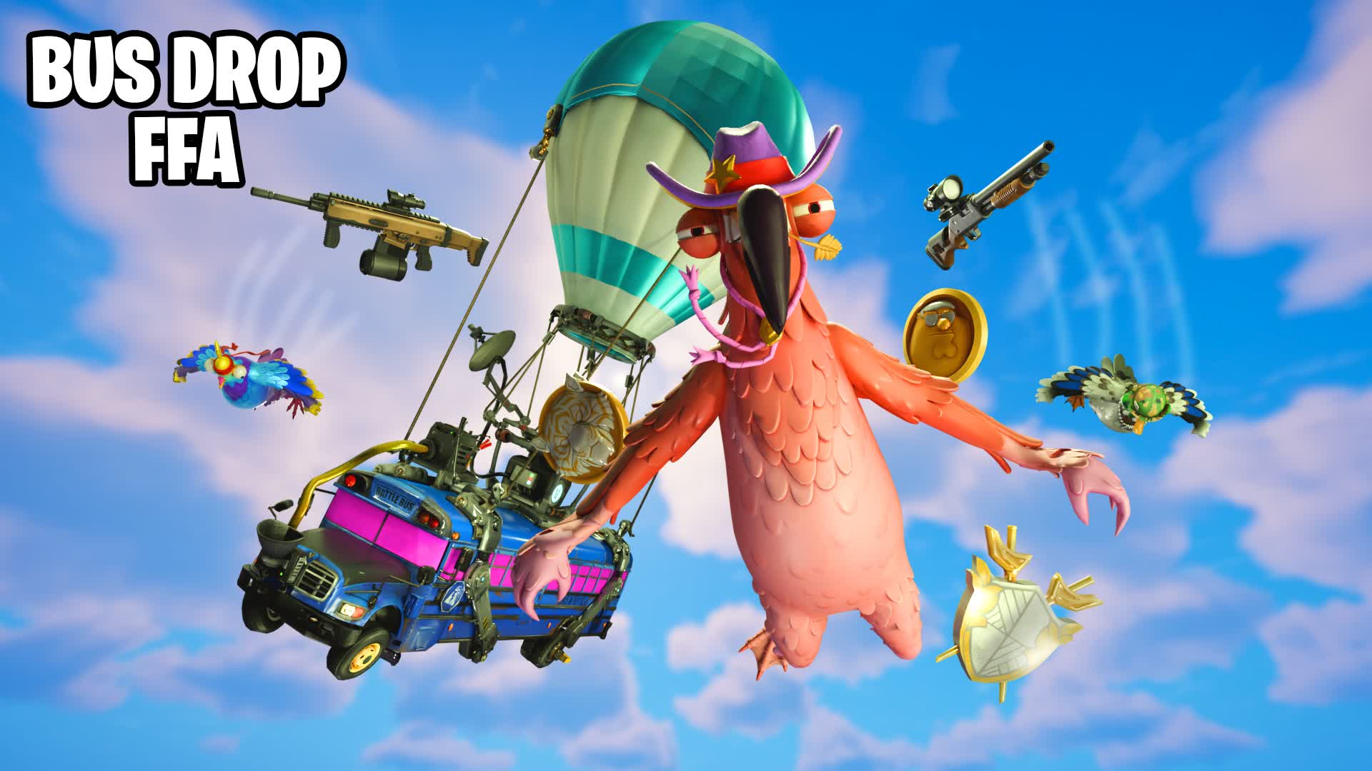 BUS DROP - FREE FOR ALL 8101-1660-1072 من ابتكار senciall - Fortnite