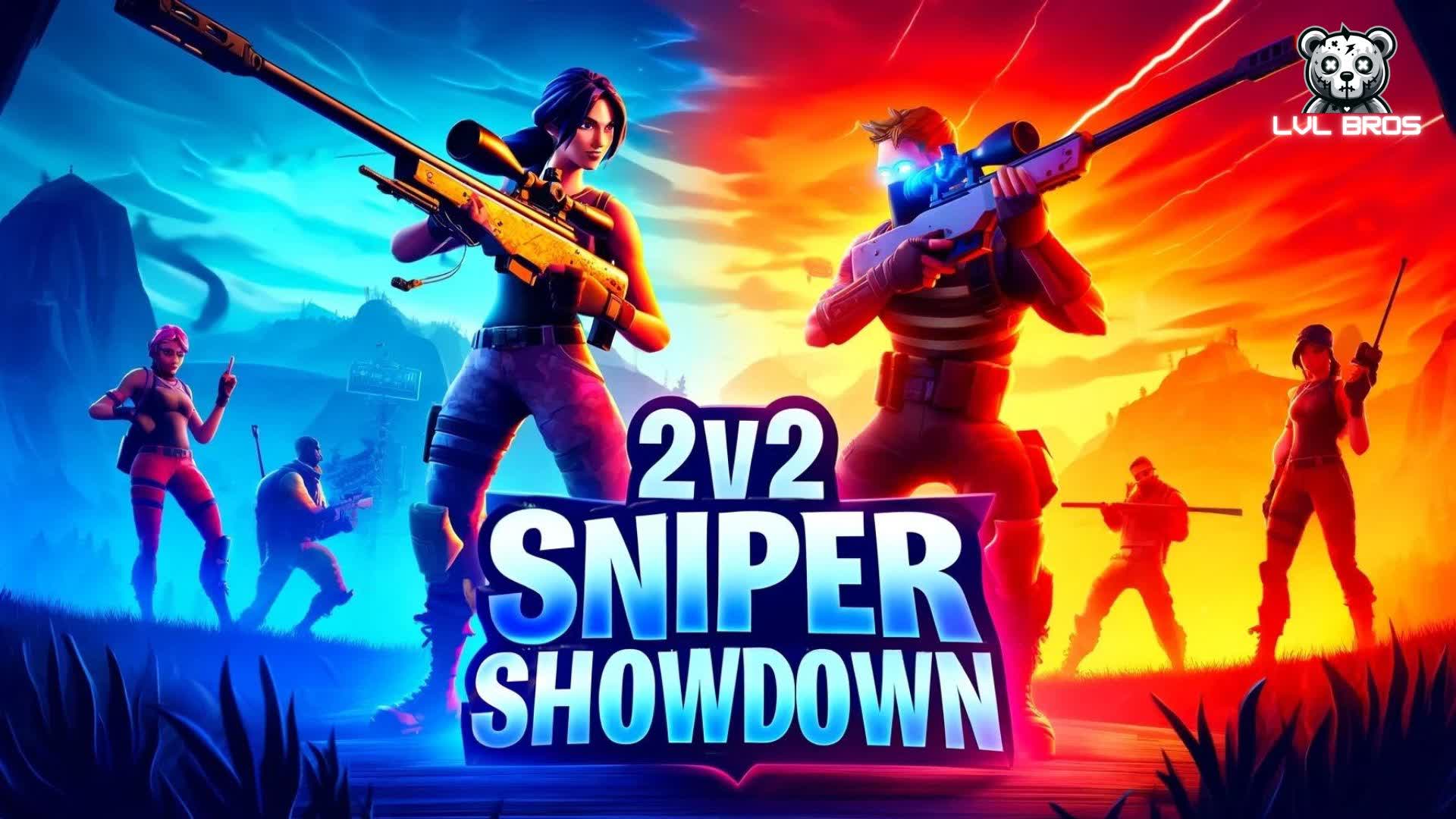 Sniper Rapid Fight 2 VS 2 8891-4971-8901 by papergrave - Fortnite ...